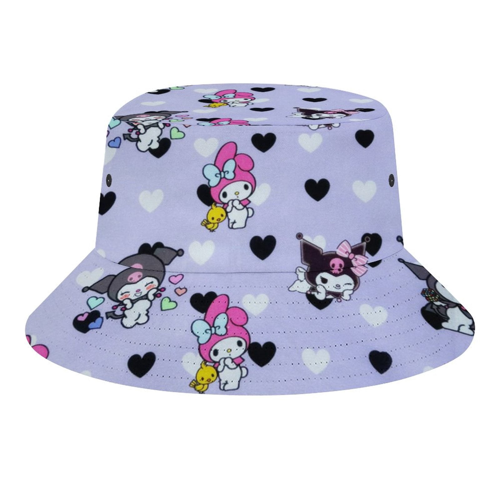 Sanrio Kuromi And Friends Bucket Hat for Women Men Teens, Adjustable ...