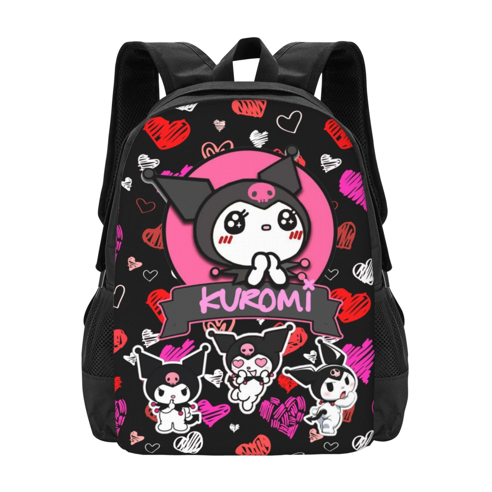 Sanrio Kuromi Backpack,3d Print Laptop Backpack Lightweight Casual ...