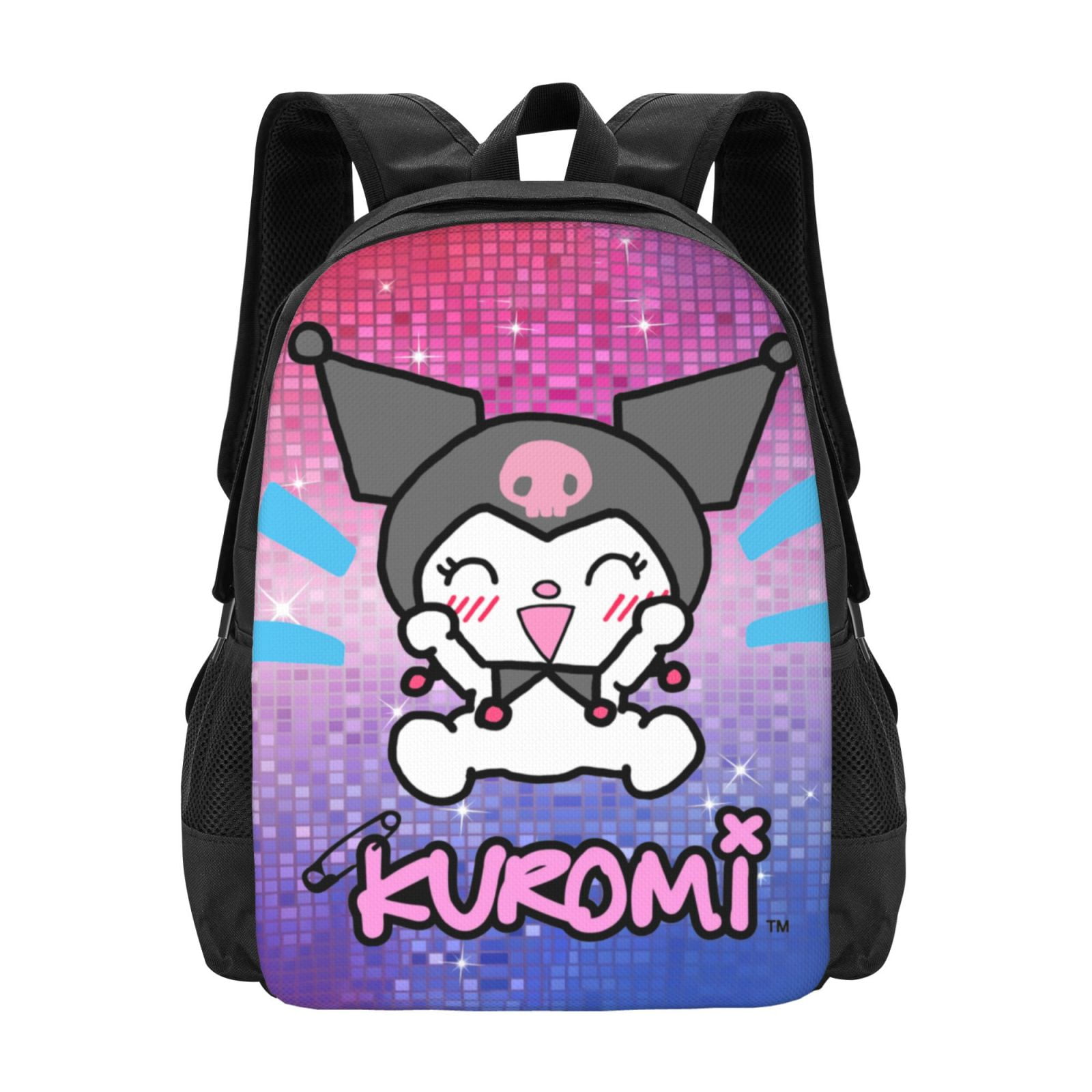 Sanrio Kuromi Backpack,3d Print Laptop Backpack Lightweight Casual ...
