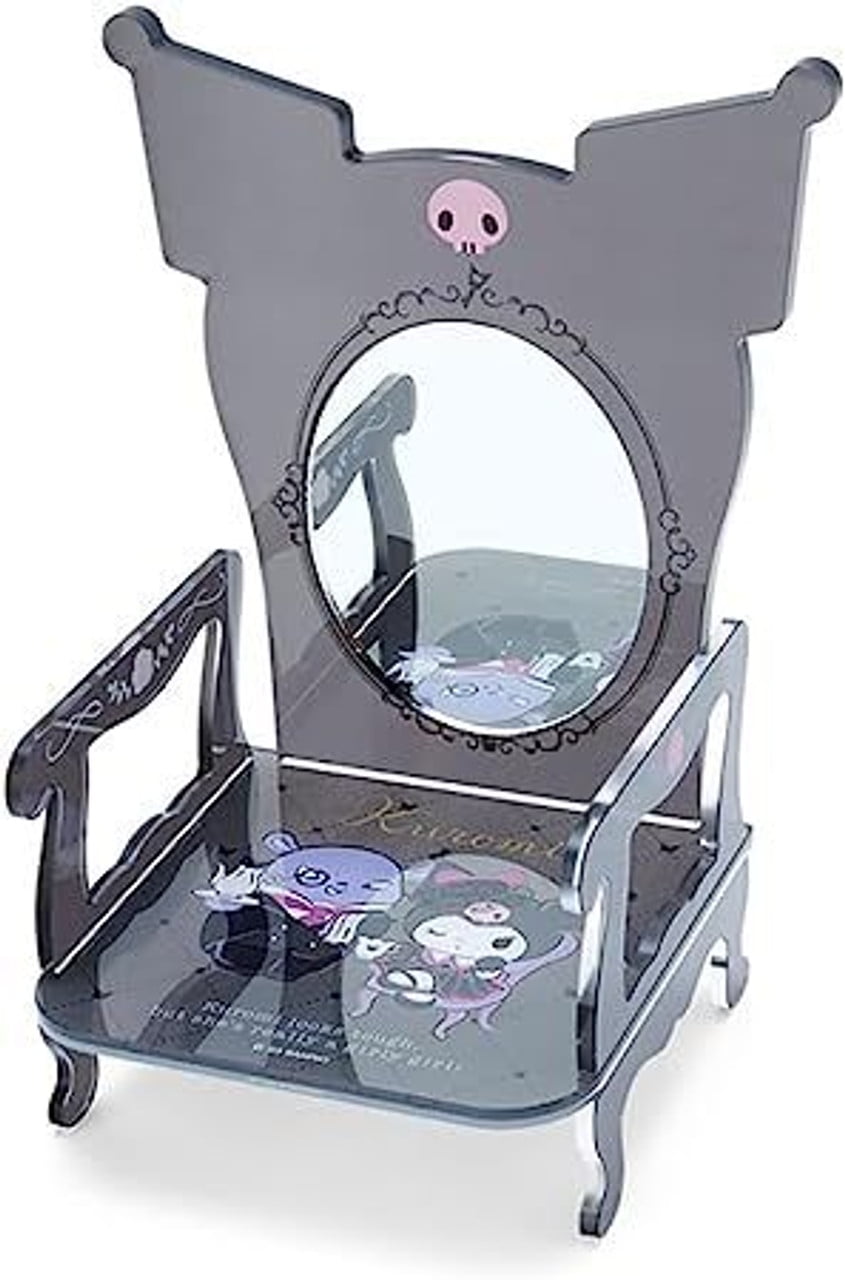Sanrio Kuromi & Baku Chair-shaped Stand Mirror (Delusional Lady Kuromi ...