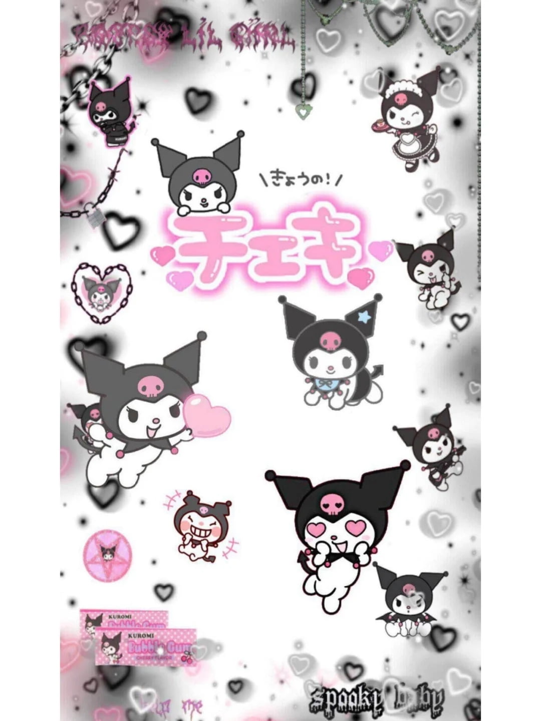 Sanrio Kuromi Beach Towel Anime Bath Towel Cartoon Series for Kids ...
