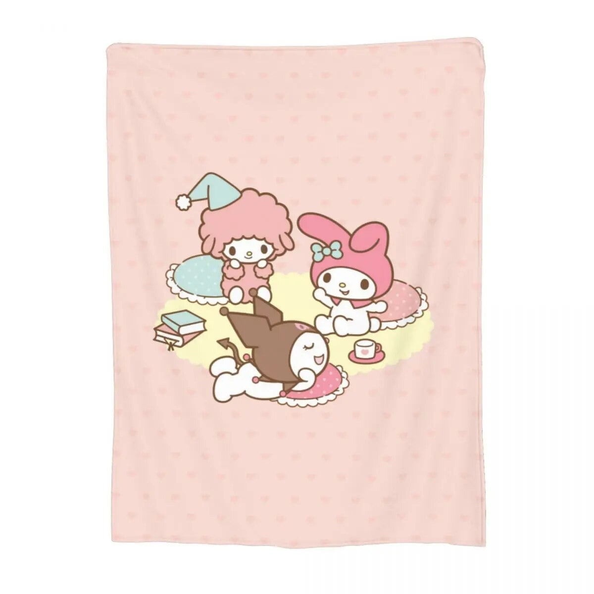 Sanrio Kuromi Blanket Accessories Sofa Decorative Throws And Blankets ...