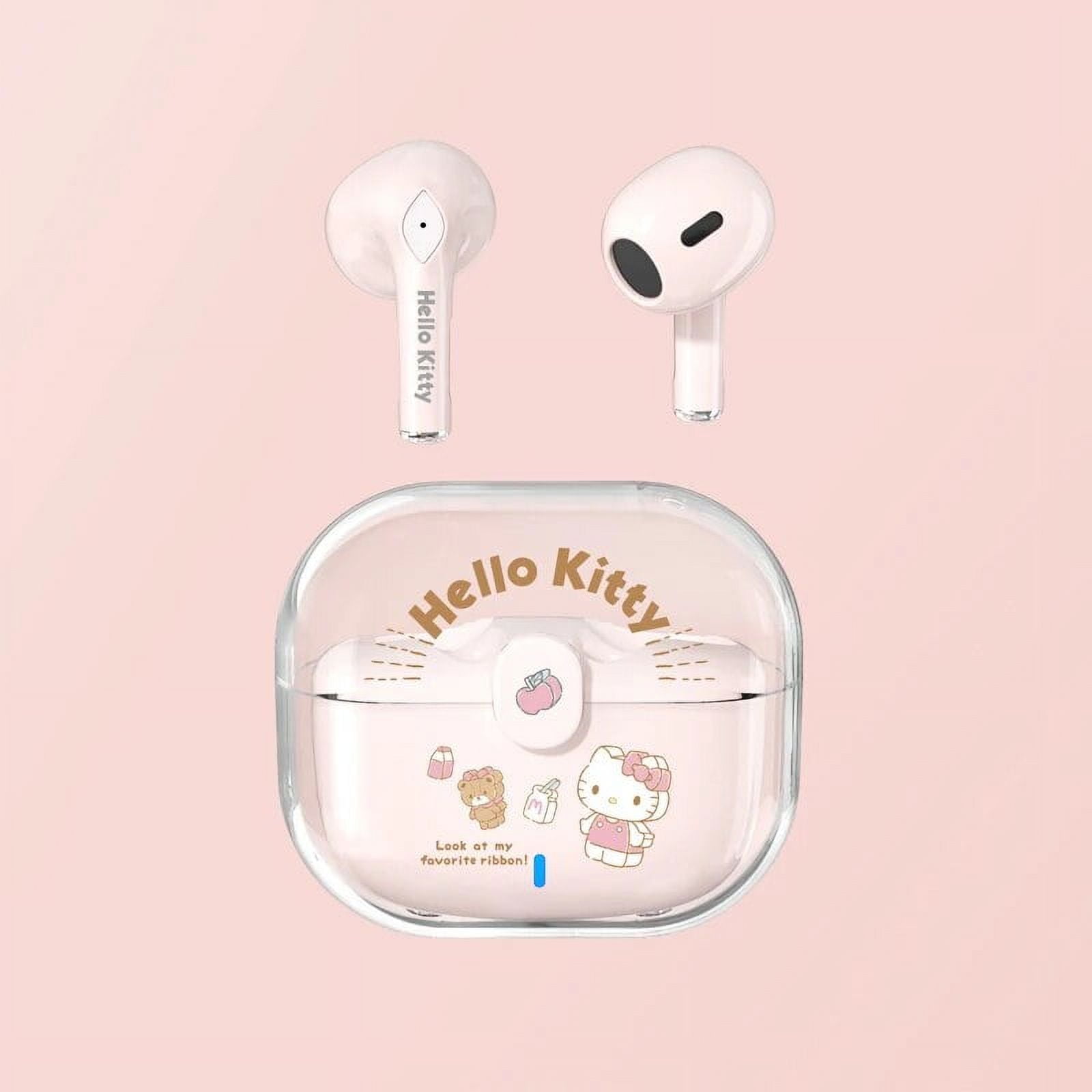 Sanrio Kuromi Bluetooth Earphones Kawaii Space Capsule Cinnamoroll ...