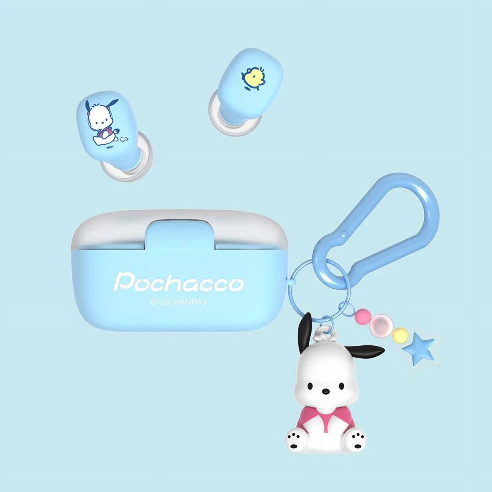 Sanrio Kuromi Bluetooth Headphones Hello Kitty Cinnamoroll Wireless Headset Melody Pochacco