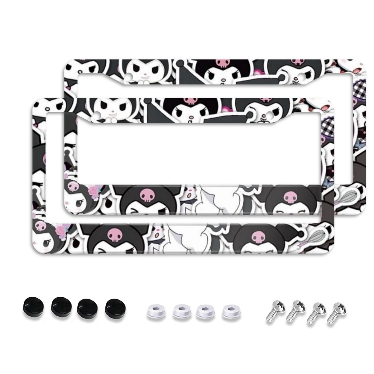 Kuromi License Plate Frame