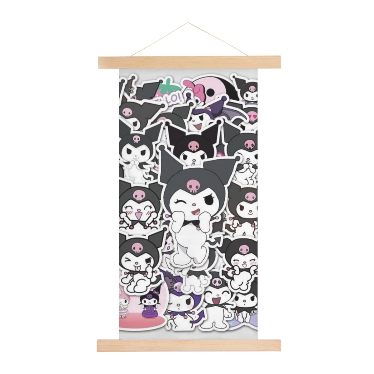 Sanrio Kuromi Cartoon Poster Genshin Hanging Scroll Cartoon Comic ...