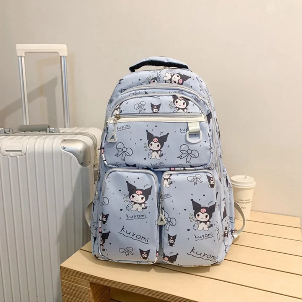 Sanrio Kuromi Cartoon Schoolbag High School College Students Shoulder ...