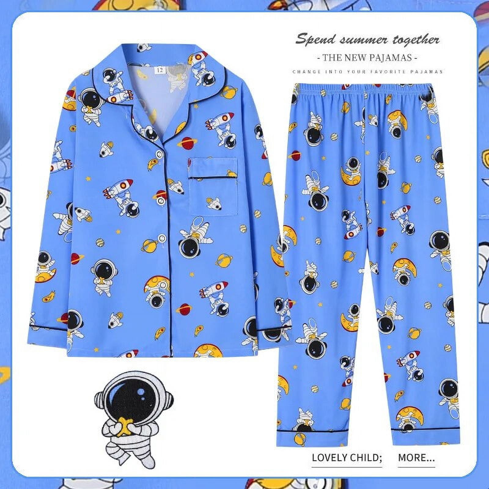 Sanrio Kuromi Children Pajama Suit Long-Sleeved Cartoon Cinnamoroll ...