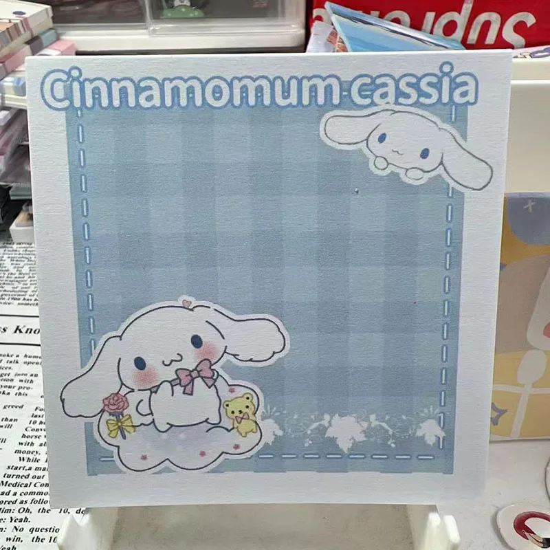 Sanrio Kuromi Cinnamoroll My Melody Post It Notes Cute Notebook Cartoon ...