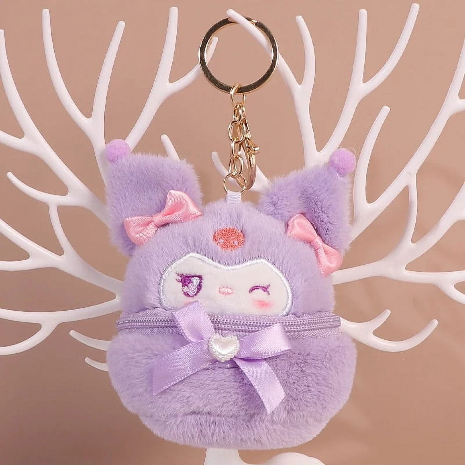 Sanrio Kuromi Cinnamoroll Wallet Hello Kitty My Melody Coin Purse ...