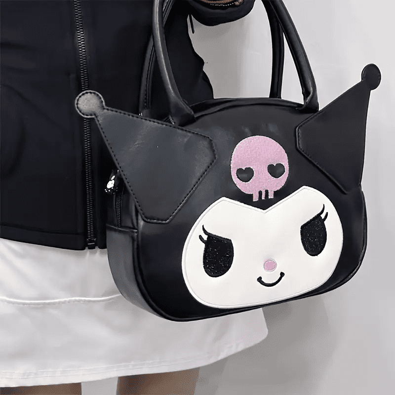 Sanrio Kuromi Emo Goth Kawaii Crossbody Purse Bag - Walmart.com