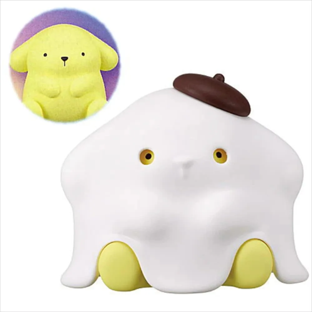 Sanrio Kuromi Figures Ghost Cinnamoroll POM POM purin Hangyodon Action ...