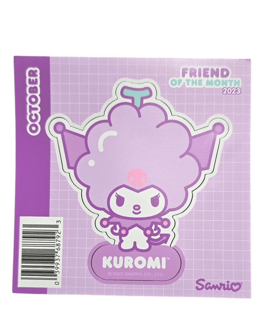 Sanrio Kuromi Friend of the Month Magnet - Limited Edition! - Walmart.com