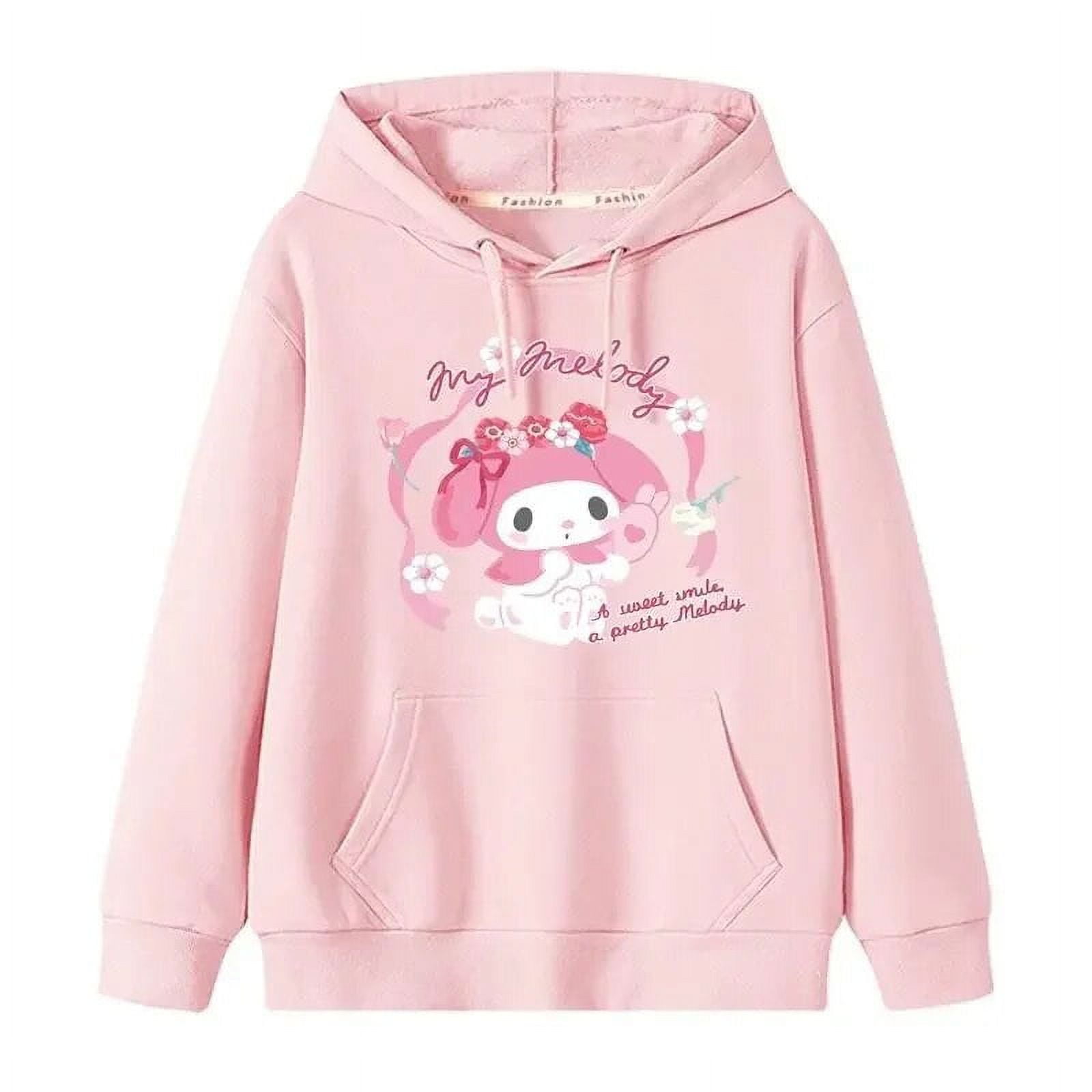 Sanrio Kuromi Girls' Hooded Sweatshirt Spring Autumn Winter New My ...