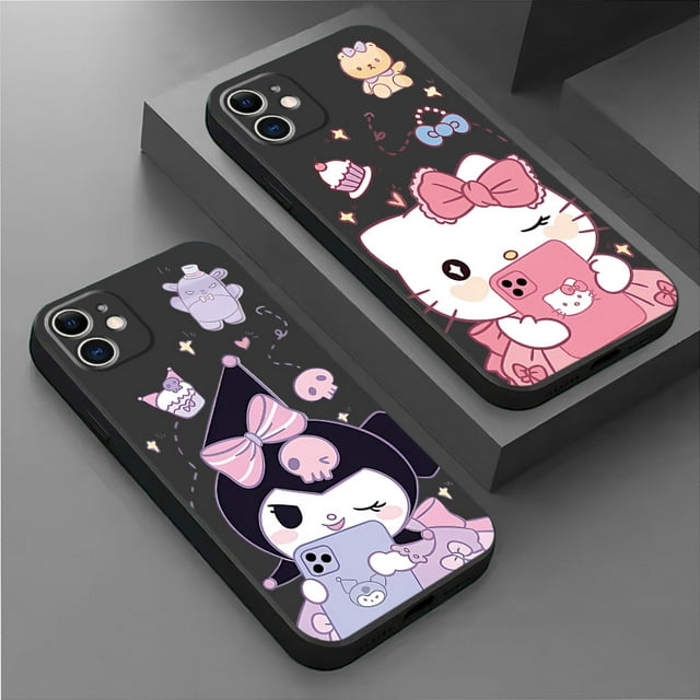 Sanrio Kuromi Hello Kitty Case For Motorola Moto Edge 40 Pro G9 Plus
