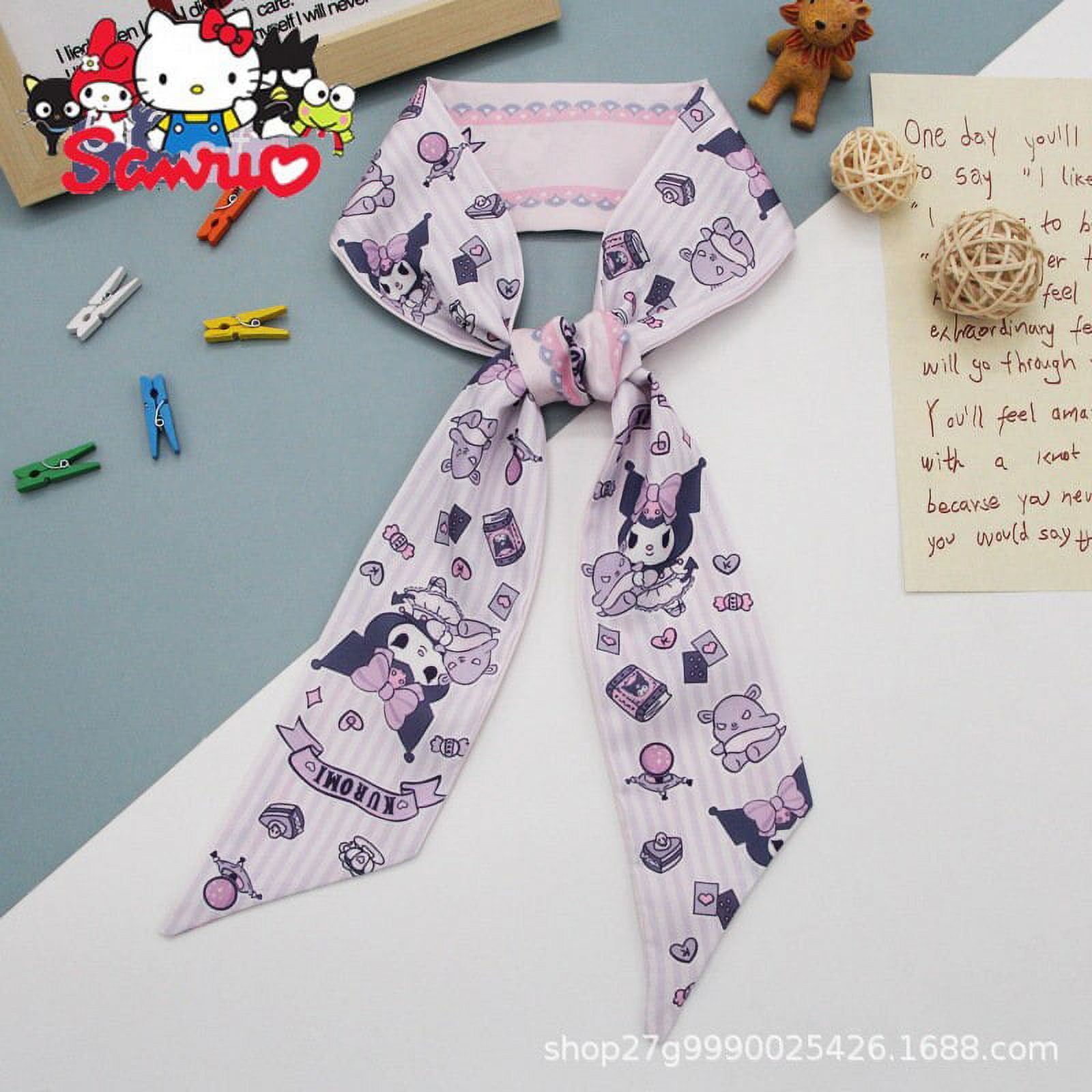 Sanrio Kuromi Hello Kitty Melody Cinnamoroll Pochacco Long Strip ...