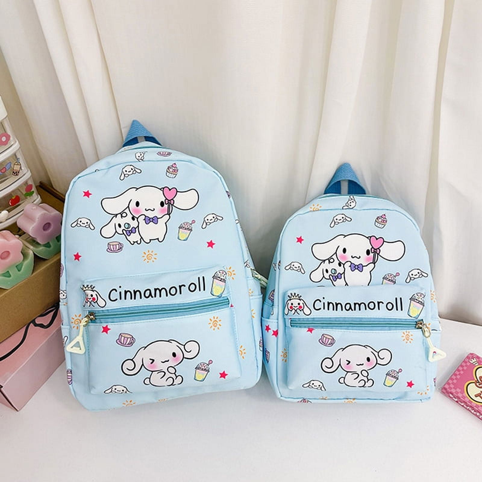 Sanrio Kuromi Hello Kitty My Melody Cinnamoroll Cartoon Backpack Cute ...