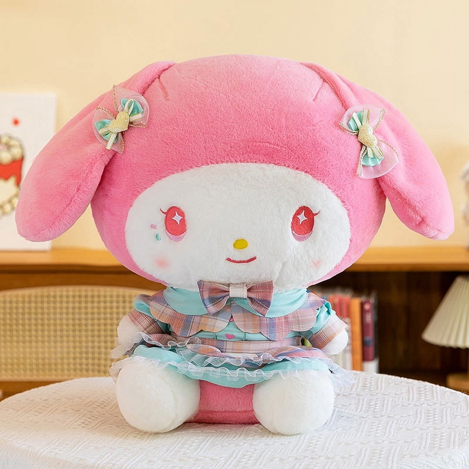 Sanrio Kuromi Hello Kitty My Melody Cute Plush Doll Room Plushies Pillow Holiday Gift - Walmart.com