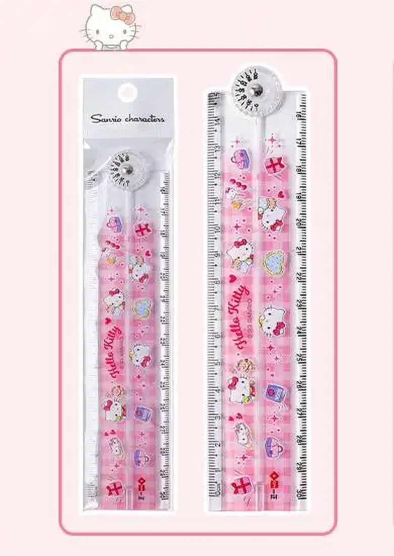 Sanrio Kuromi Image Rotating Folding Ruler 30cm Cartoon Children‘s ...