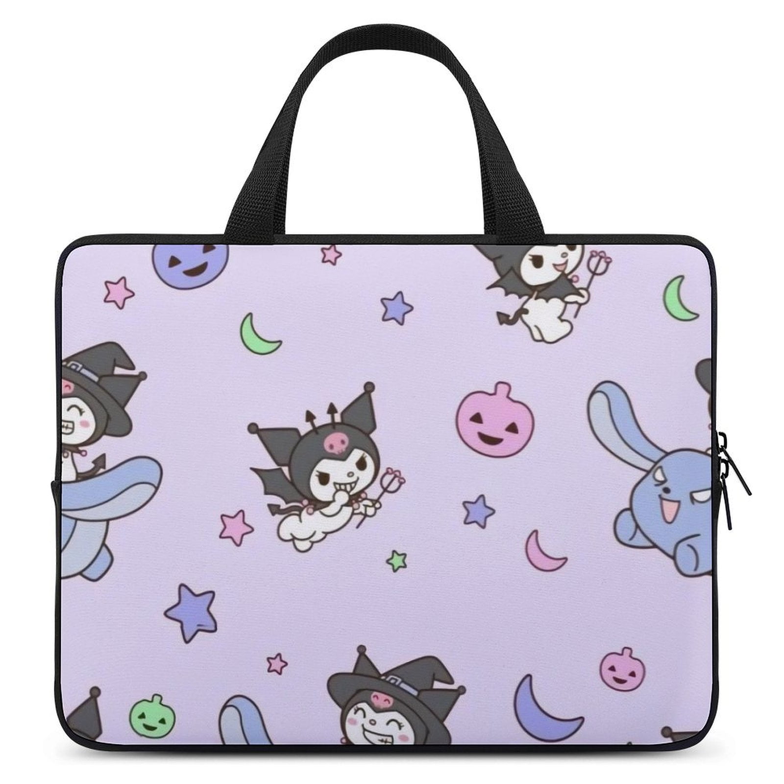 Sanrio Kuromi Kawaii 13 Inch Laptop Bag,Expandable Computer Bag Laptop ...