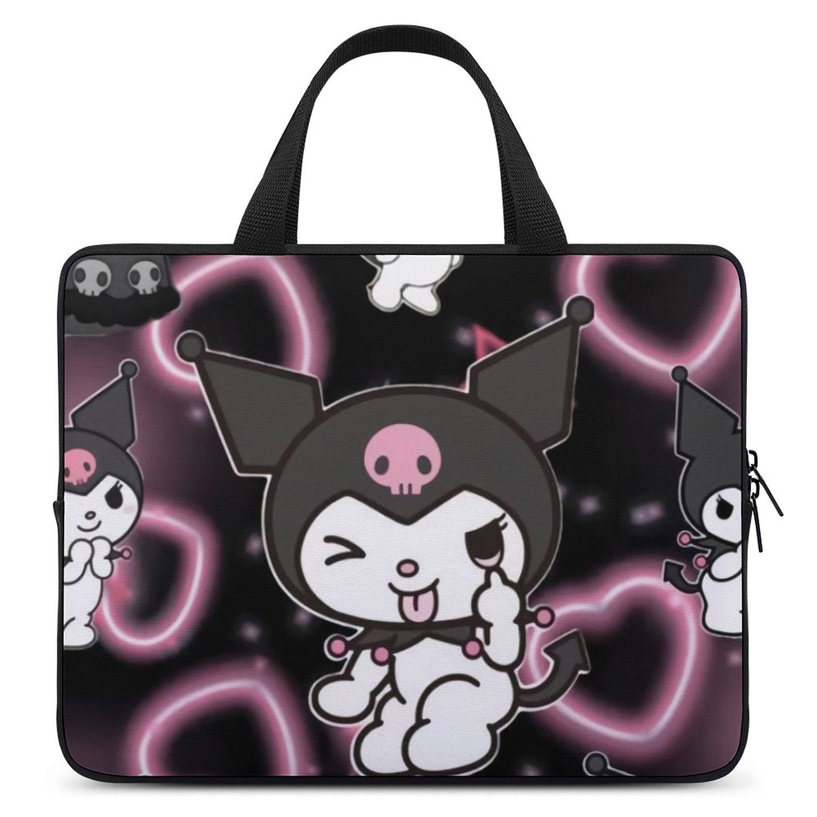 Sanrio Kuromi Kawaii Love 12 Inch Laptop Bag,Expandable Computer Bag ...