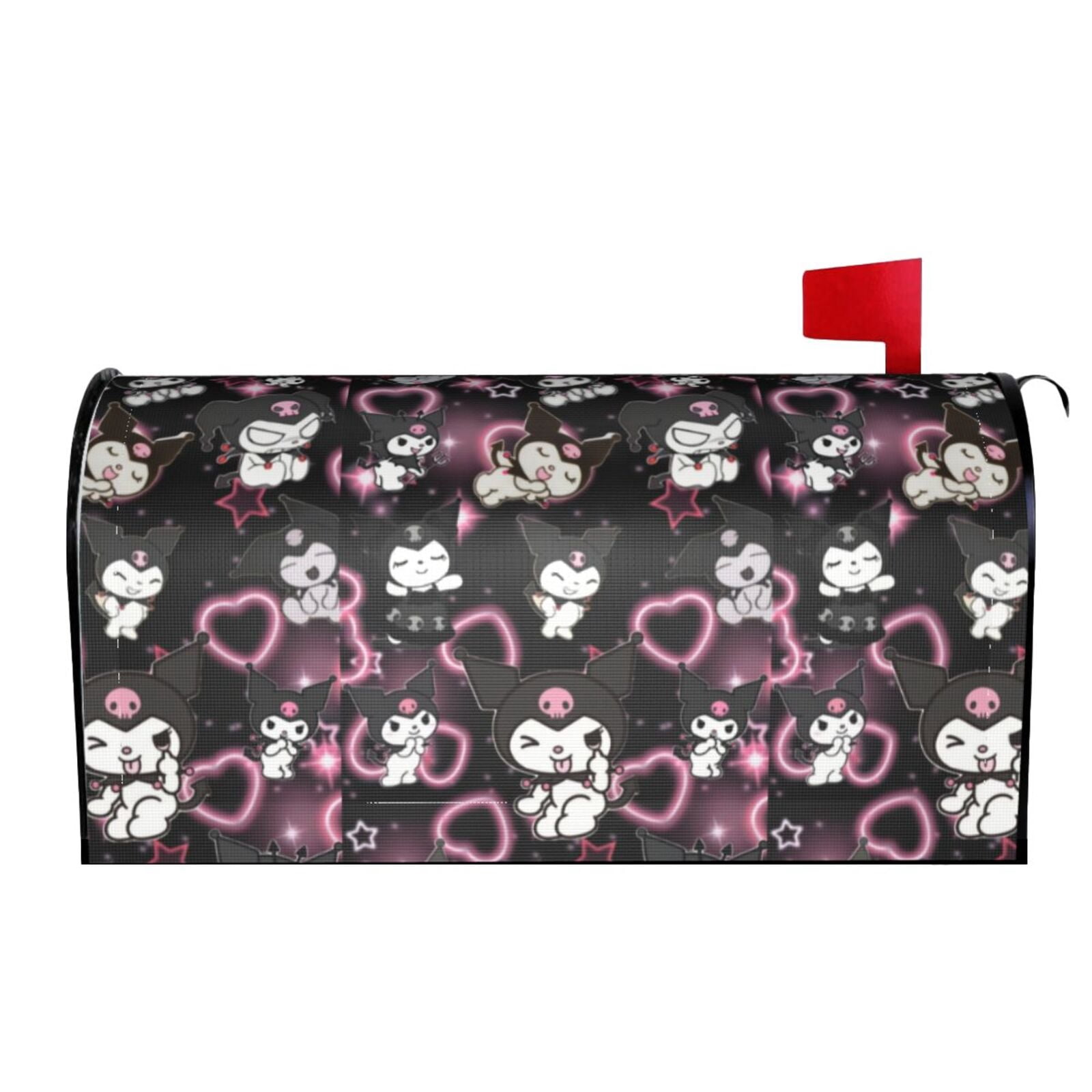 Sanrio Kuromi Kawaii Love Cartoon Character Mailbox Cover Magnetic ...