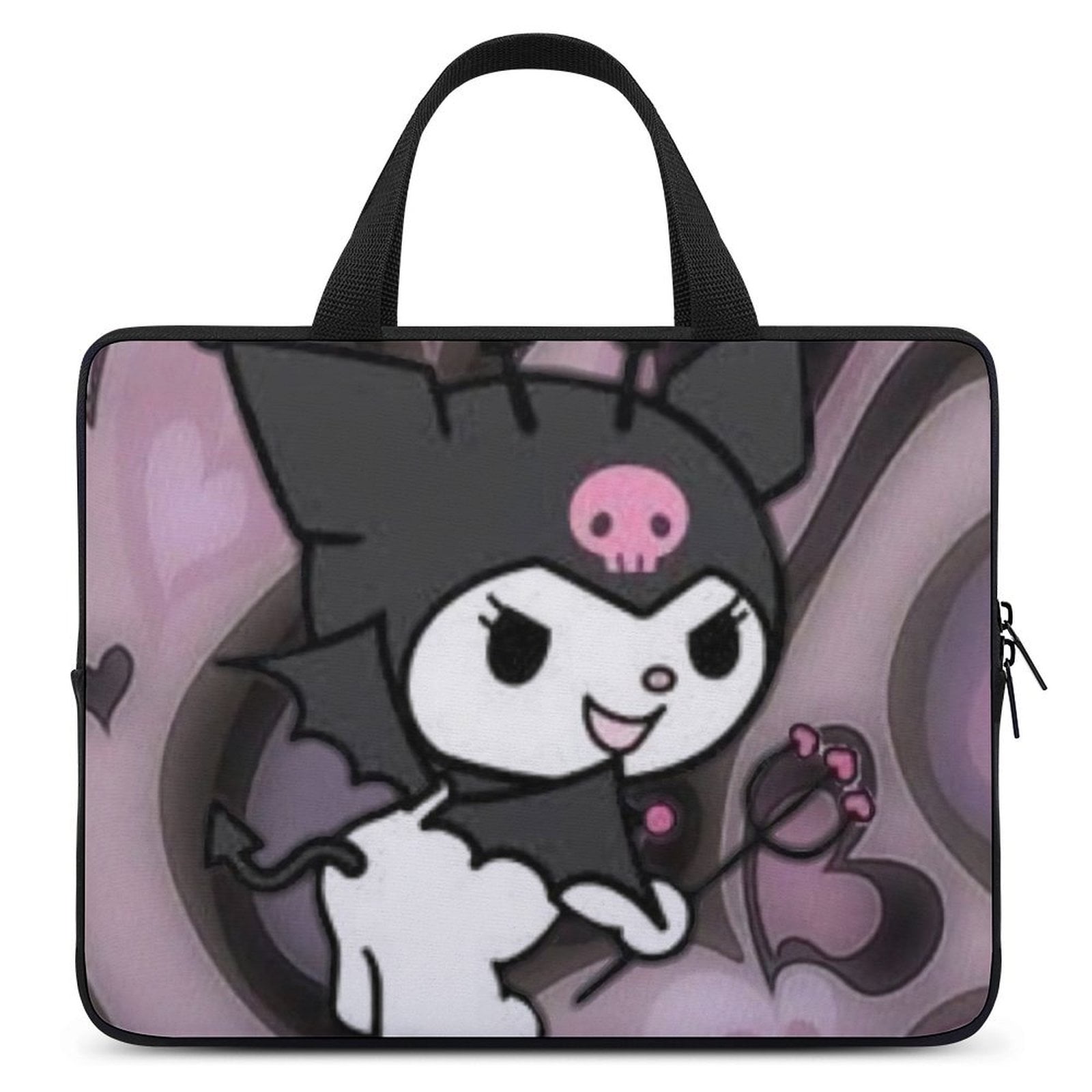Sanrio Kuromi Laptop Bag,Laptop Tote Bag for Women Men 13 Inch ...