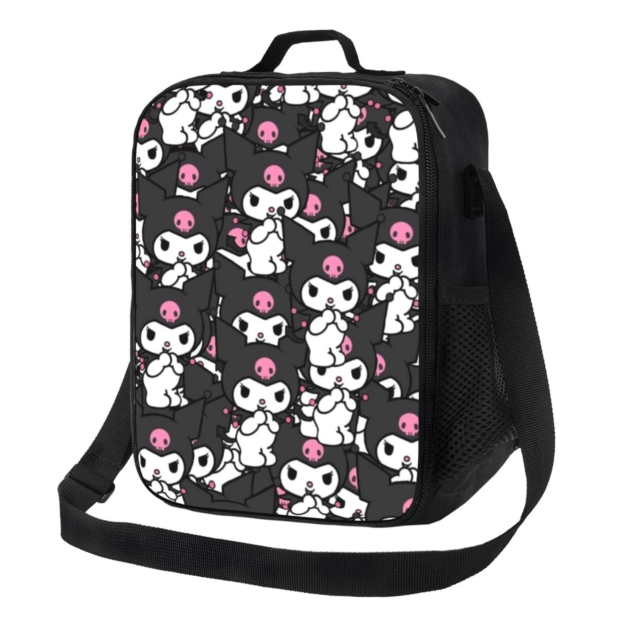 Sanrio Kuromi Lunch Bag Lunch Box Lightweight Durable Lunch Tote Bag Portable Reusable Lunch Box ...