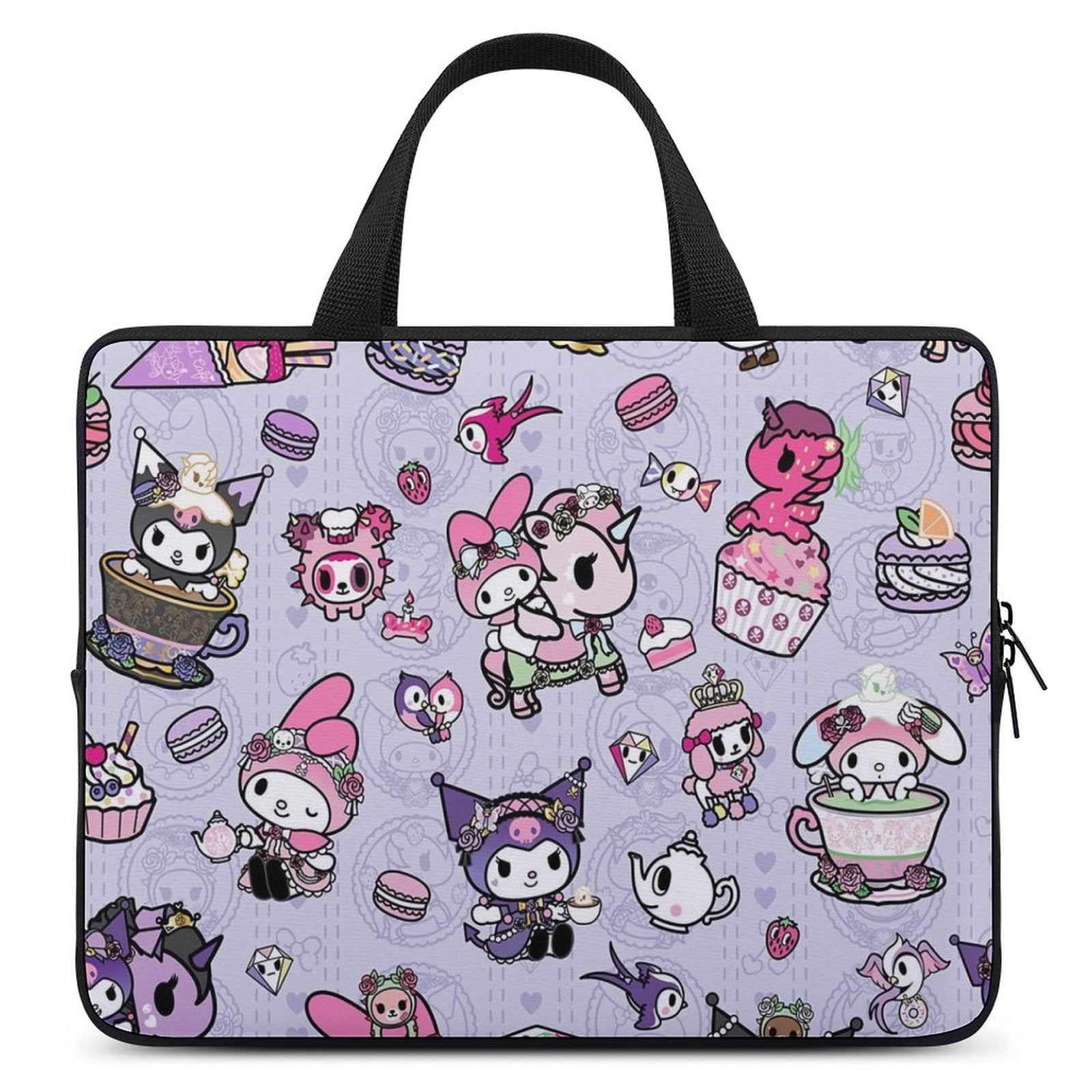 Sanrio-Kuromi And Melody Laptop sleeve with Handle, Laptop Case, laptop ...