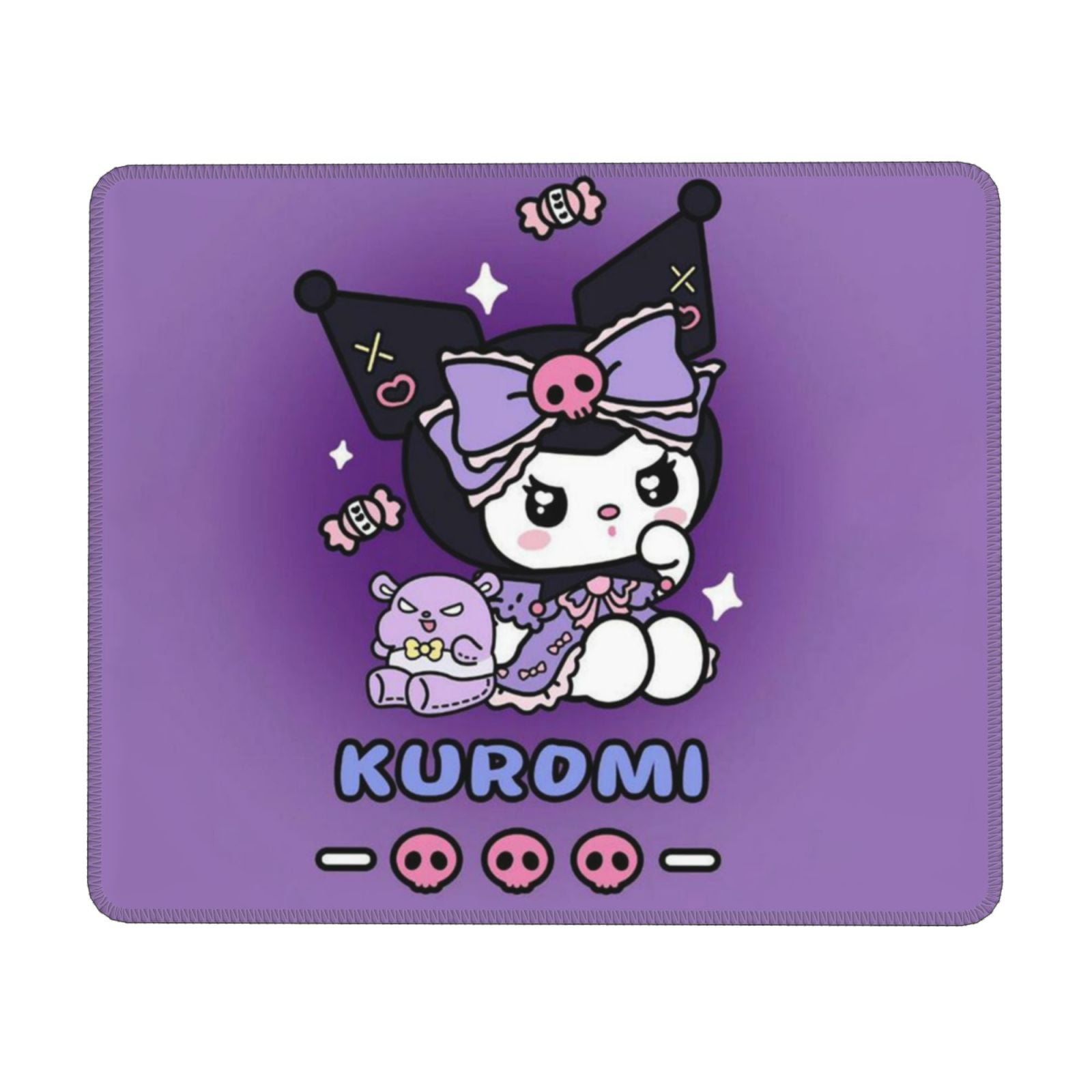Sanrio Kuromi Mouse Pad,Small Gaming Mousepad,Non-Slip Rubber Base And ...