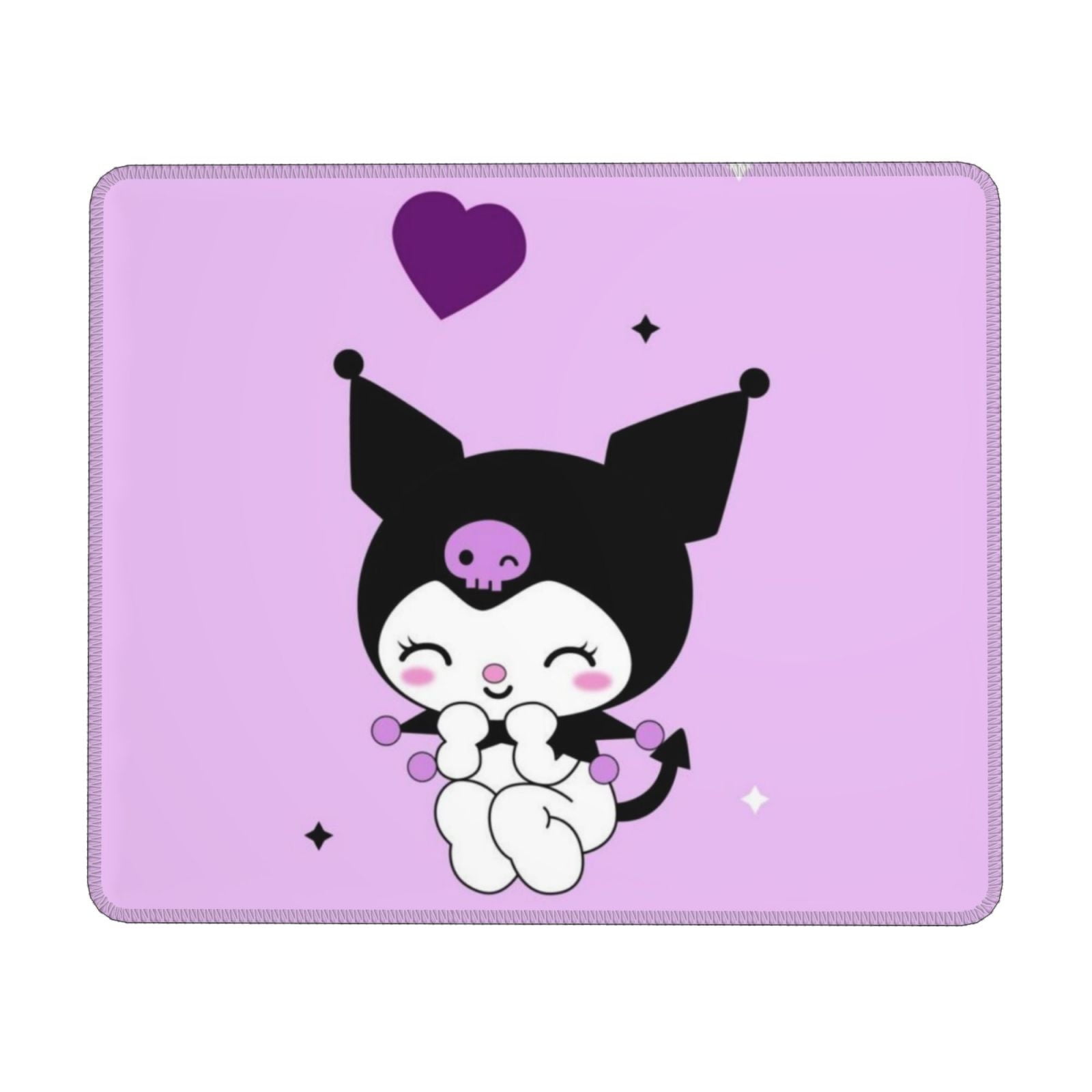 Sanrio Kuromi Mouse Pad,Small Gaming Mousepad,Non-Slip Rubber Base And ...