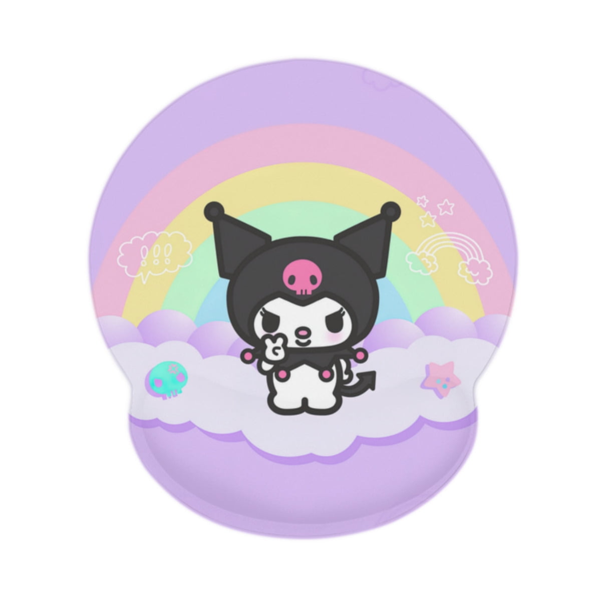Sanrio Kuromi Mouse Pad Wrist Support Game Accessory Pad Cute Design ...