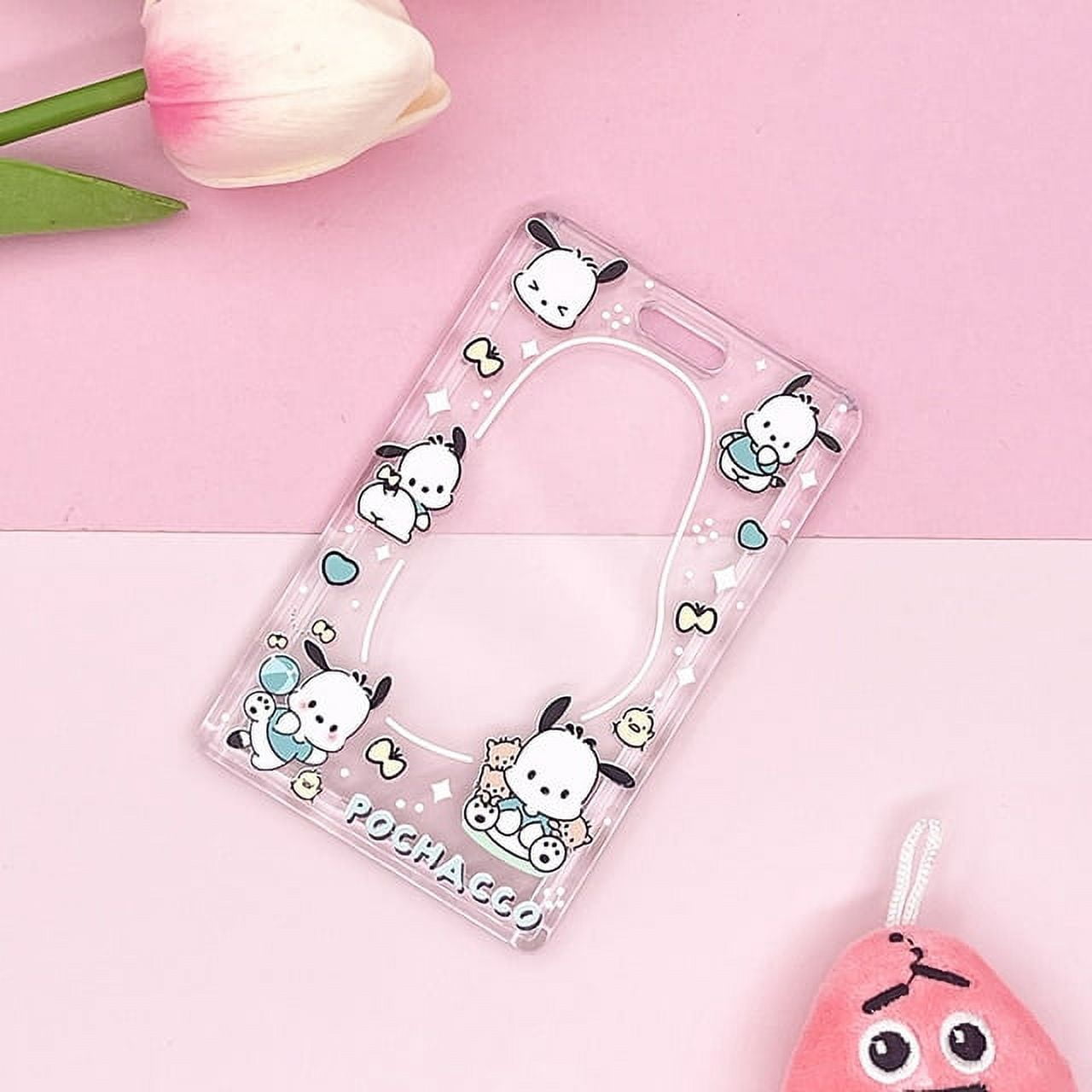 Sanrio Kuromi My Melody Cartoon Card Holder Anime Cinnamoroll Pochacco ...