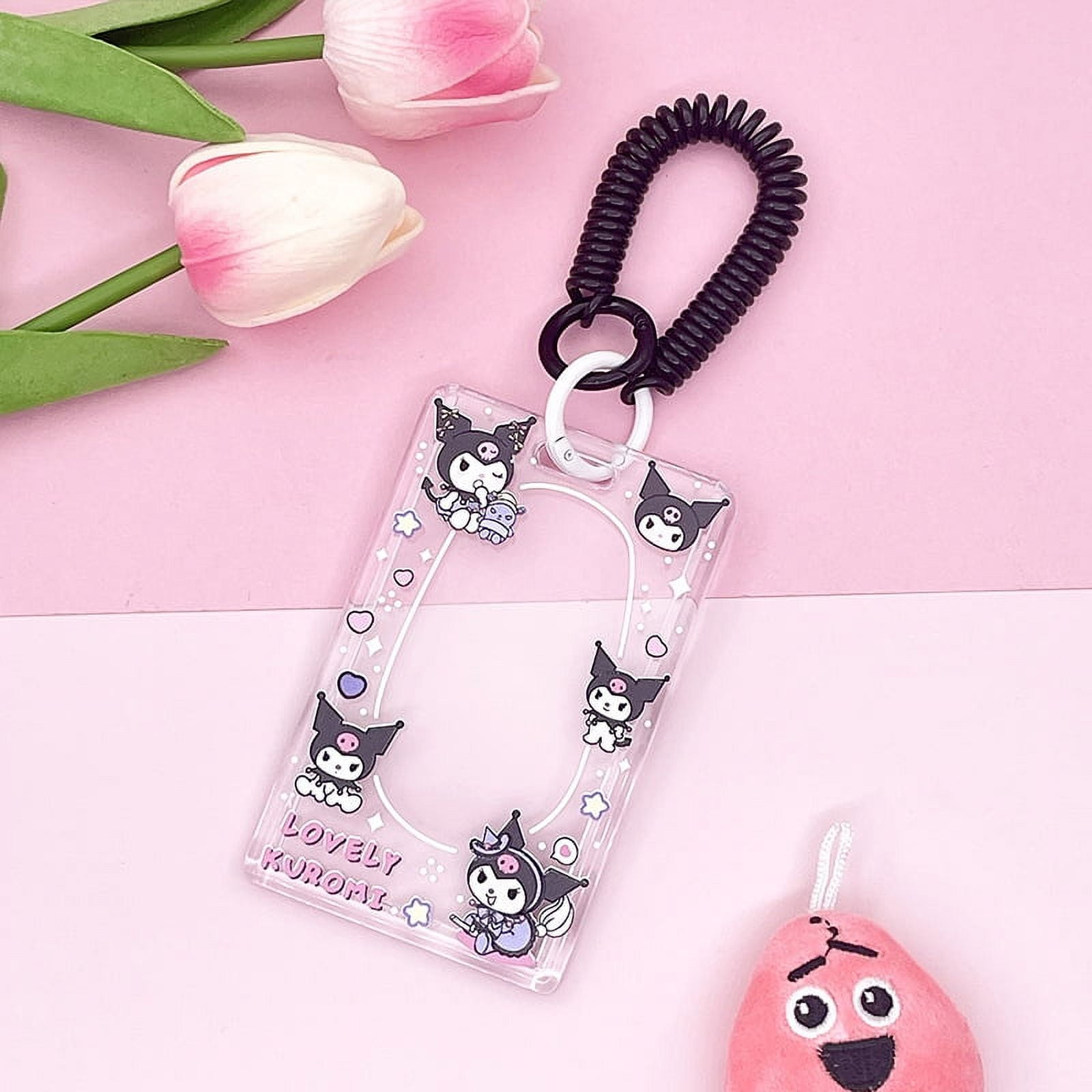 Sanrio Kuromi My Melody Cartoon Card Holder Anime Cinnamoroll Pochacco ...