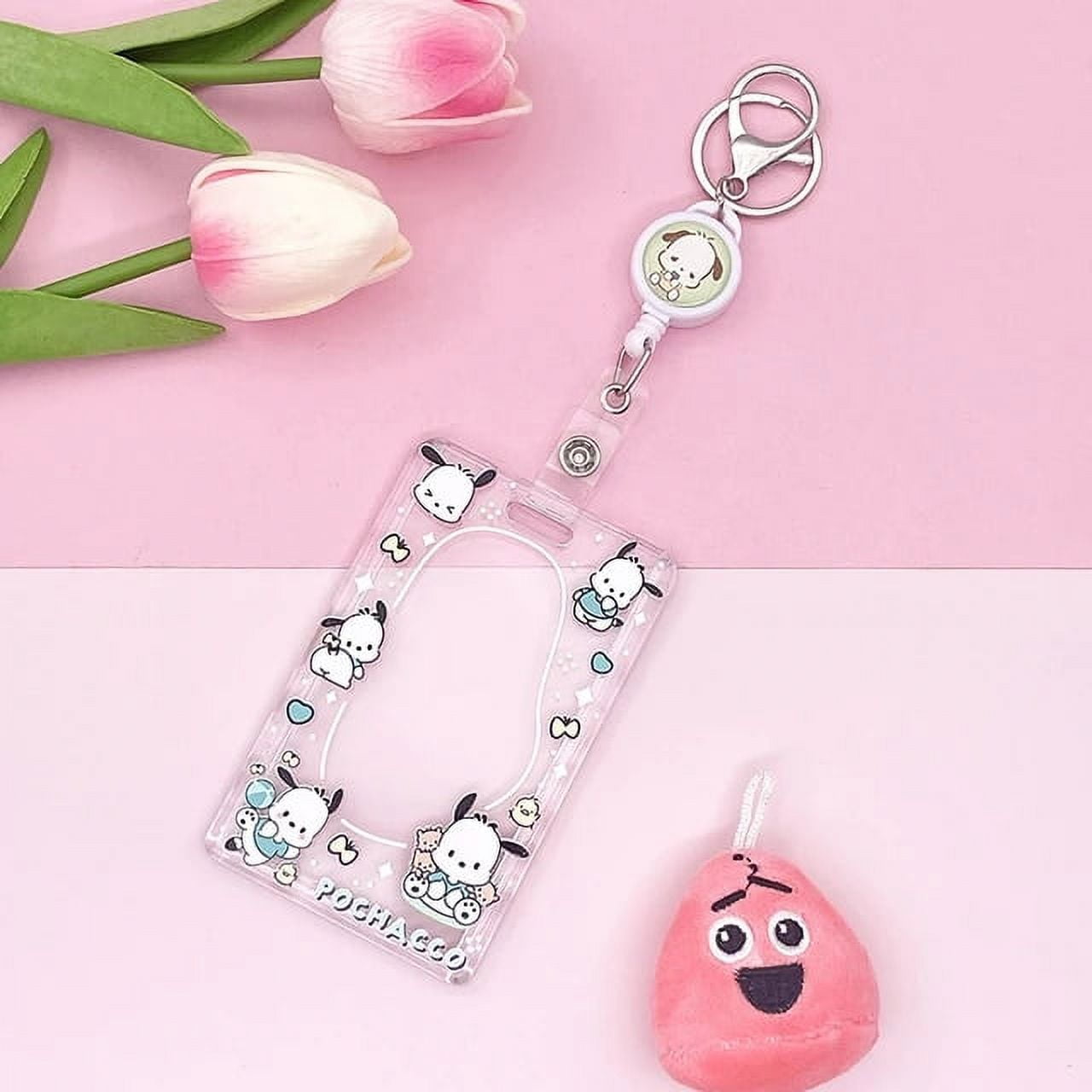 Sanrio Kuromi My Melody Cartoon Card Holder Anime Cinnamoroll Pochacco ...