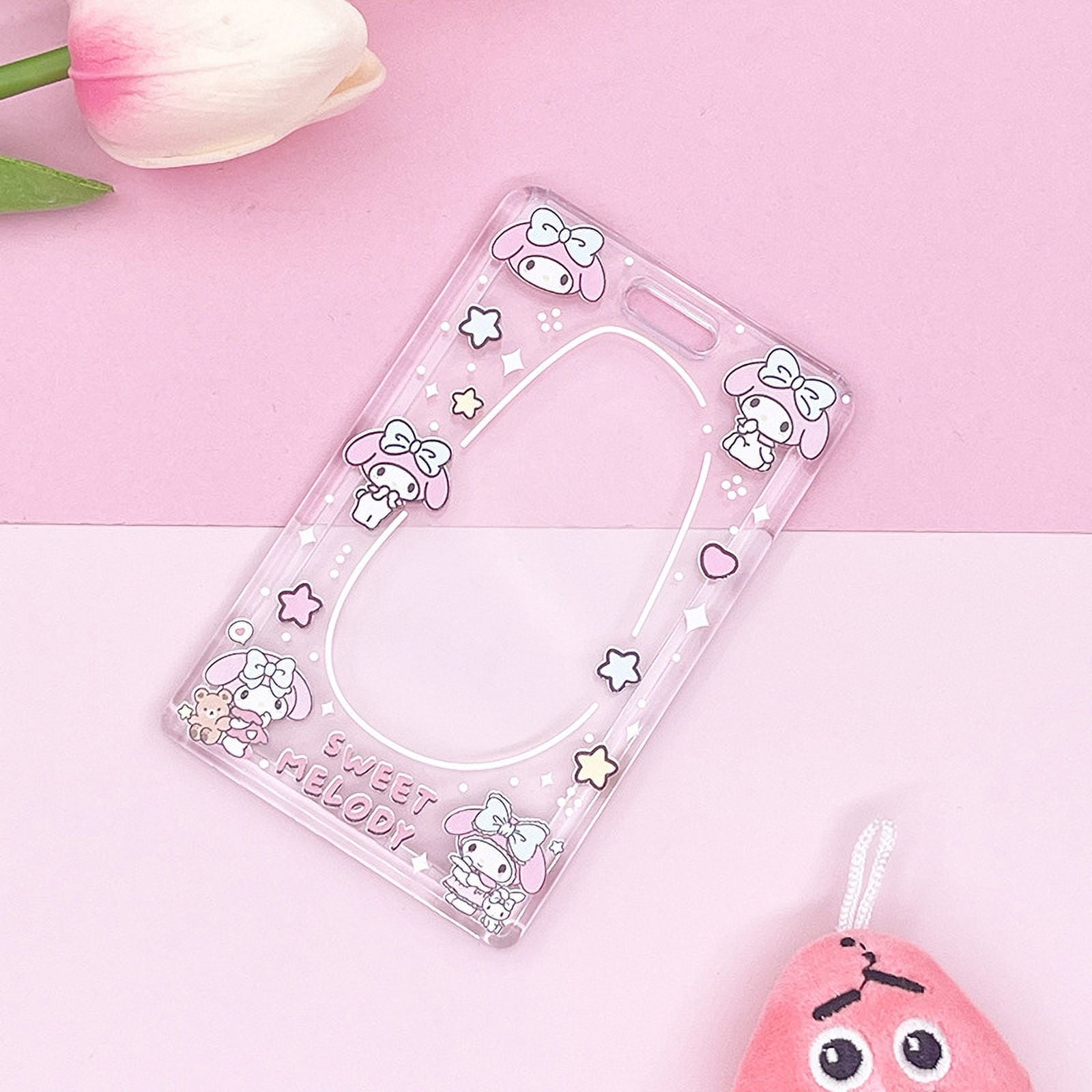 Sanrio Kuromi My Melody Cartoon Card Holder Anime Cinnamoroll Pochacco ...