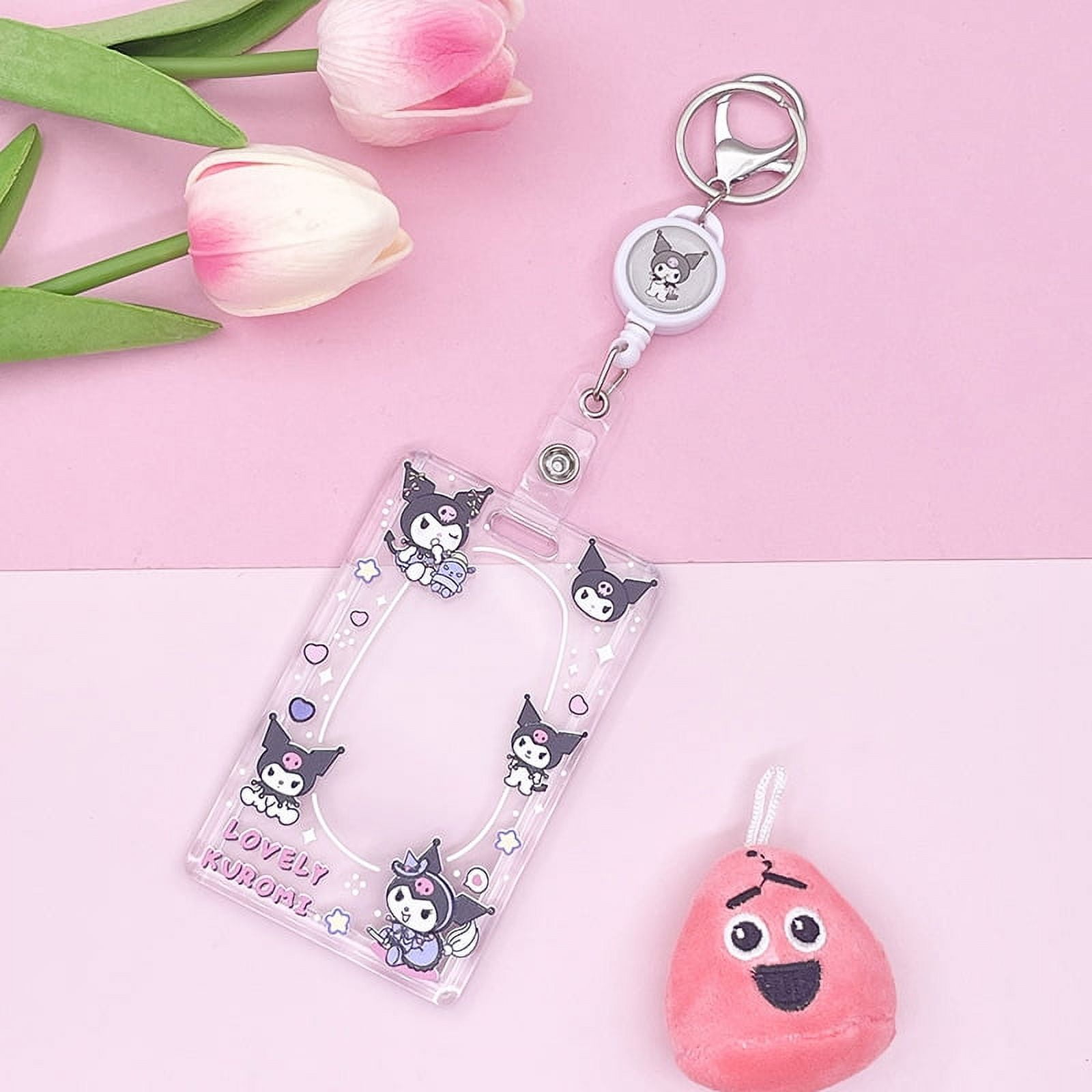 Sanrio Kuromi My Melody Cartoon Card Holder Anime Cinnamoroll Pochacco ...