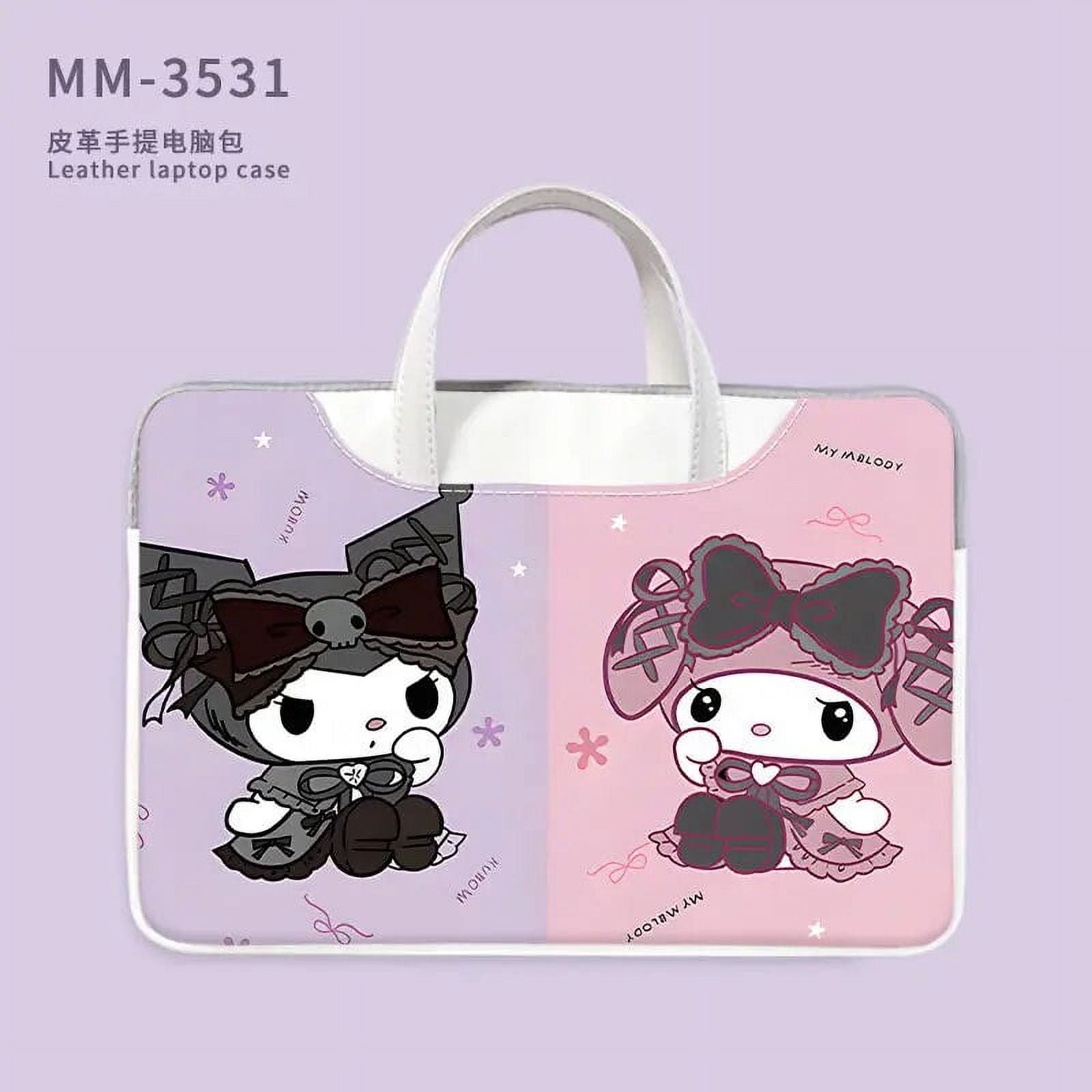 Sanrio Kuromi My Melody Laptop Bag Waterproof Storage Notebook Bag 13 ...