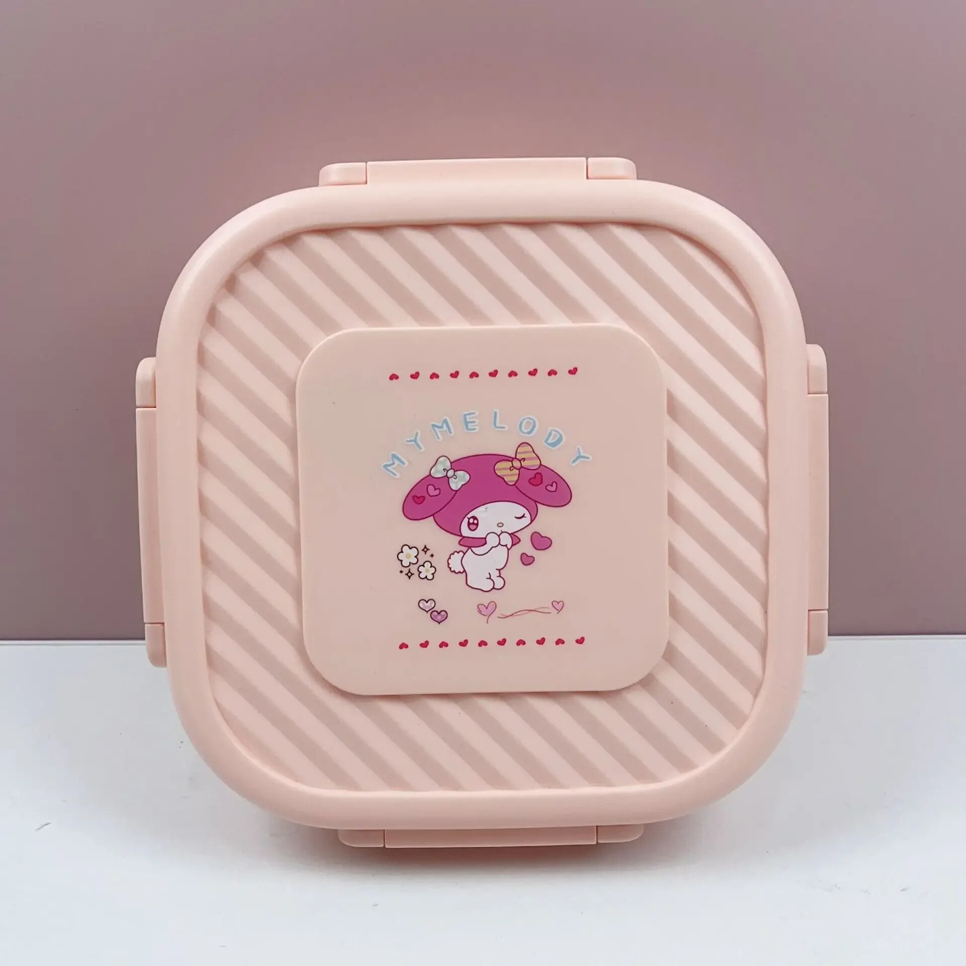 Sanrio Kuromi My Melody Plastic Bento Box Cinnamoroll Portable Cute ...