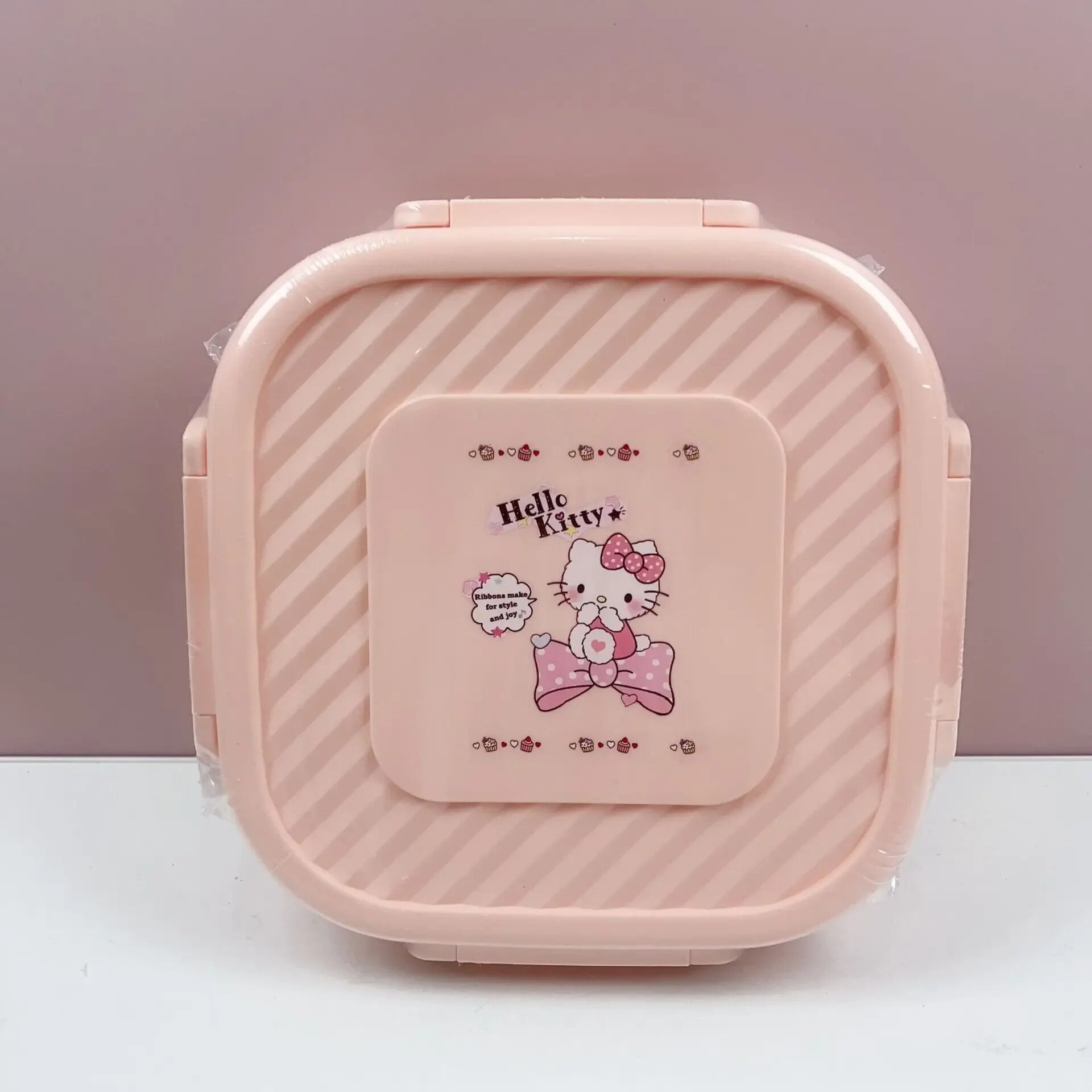 Sanrio Kuromi My Melody Plastic Bento Box Cinnamoroll Portable Cute ...