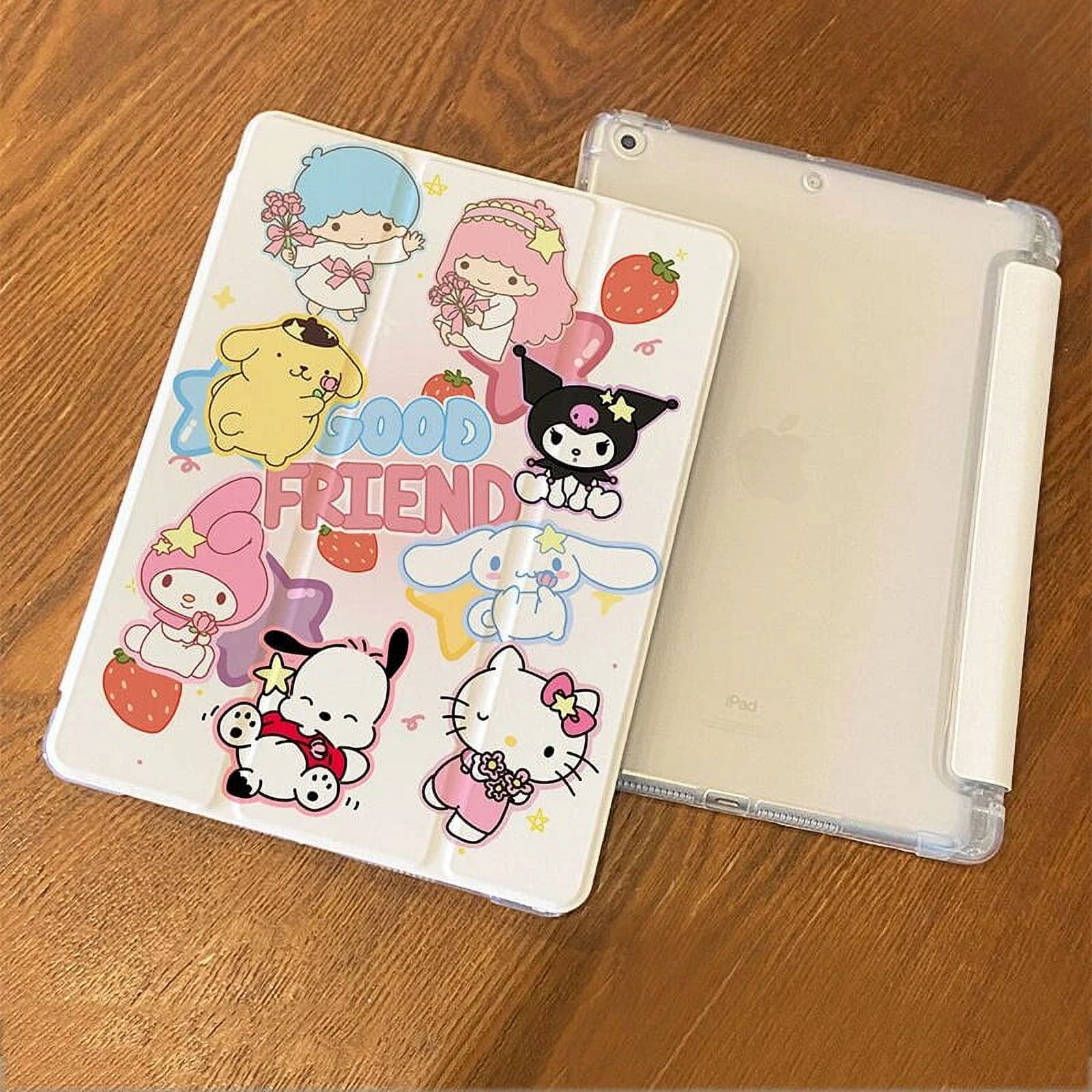 Sanrio Kuromi MyMelody Series Tablet Case for iPad Air 1 2 3 Mini 4 5 6 ...