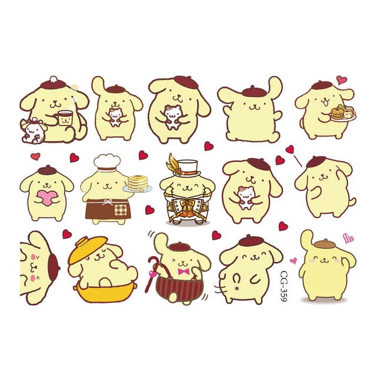 Sanrio Kuromi Mymelody Tattoo Sticker Hello Kitty Cat Tattoos ...