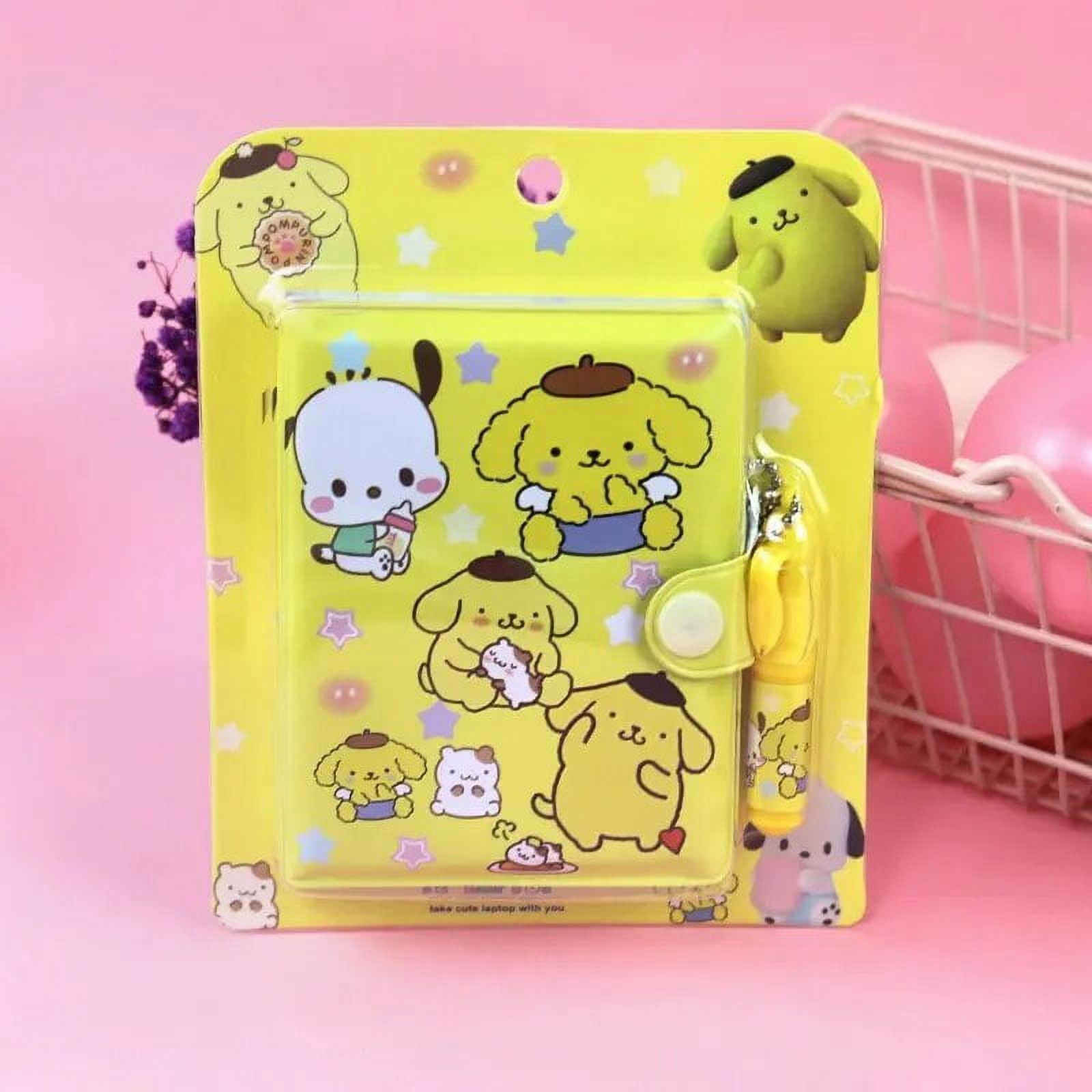 Sanrio Kuromi Notebook Cinnamoroll Melody Journal Small Size Kawaii ...