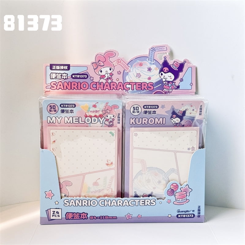 Sanrio Kuromi Notepad Cartoon Cute Notebook Notepad Student High ...