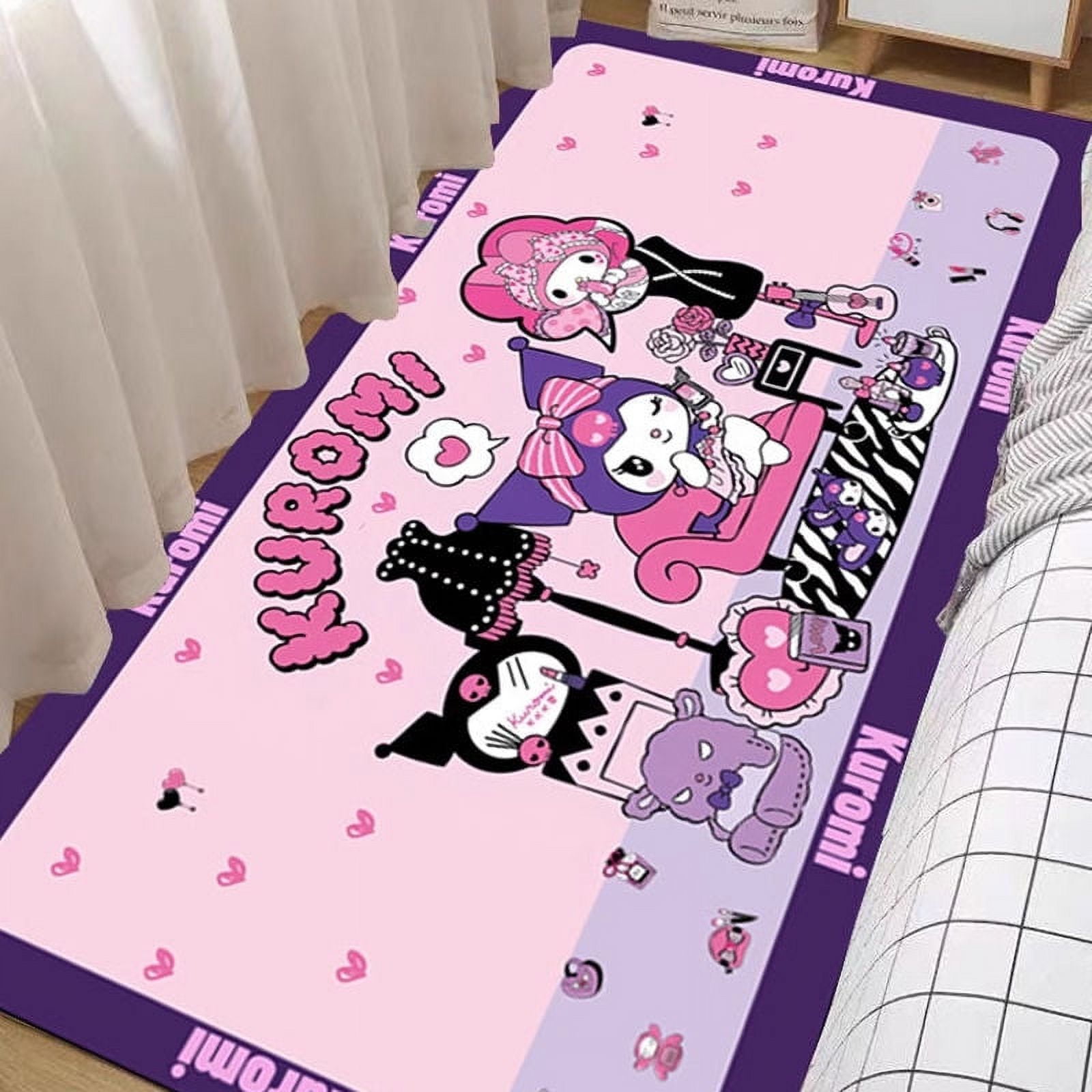 Sanrio Kuromi Peripheral Carpet Bedroom Living Room Full Bedside ...