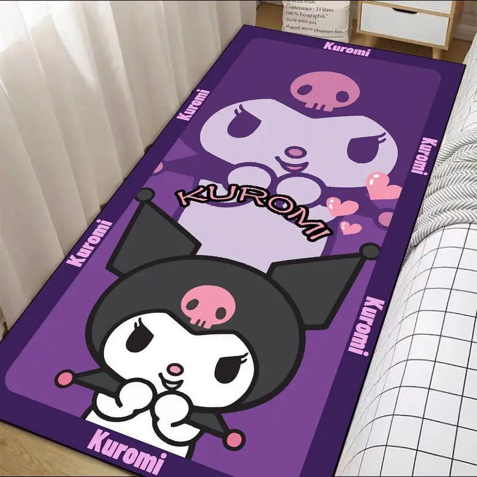 Sanrio Kuromi Peripheral Carpet Bedroom Living Room Full Bedside ...