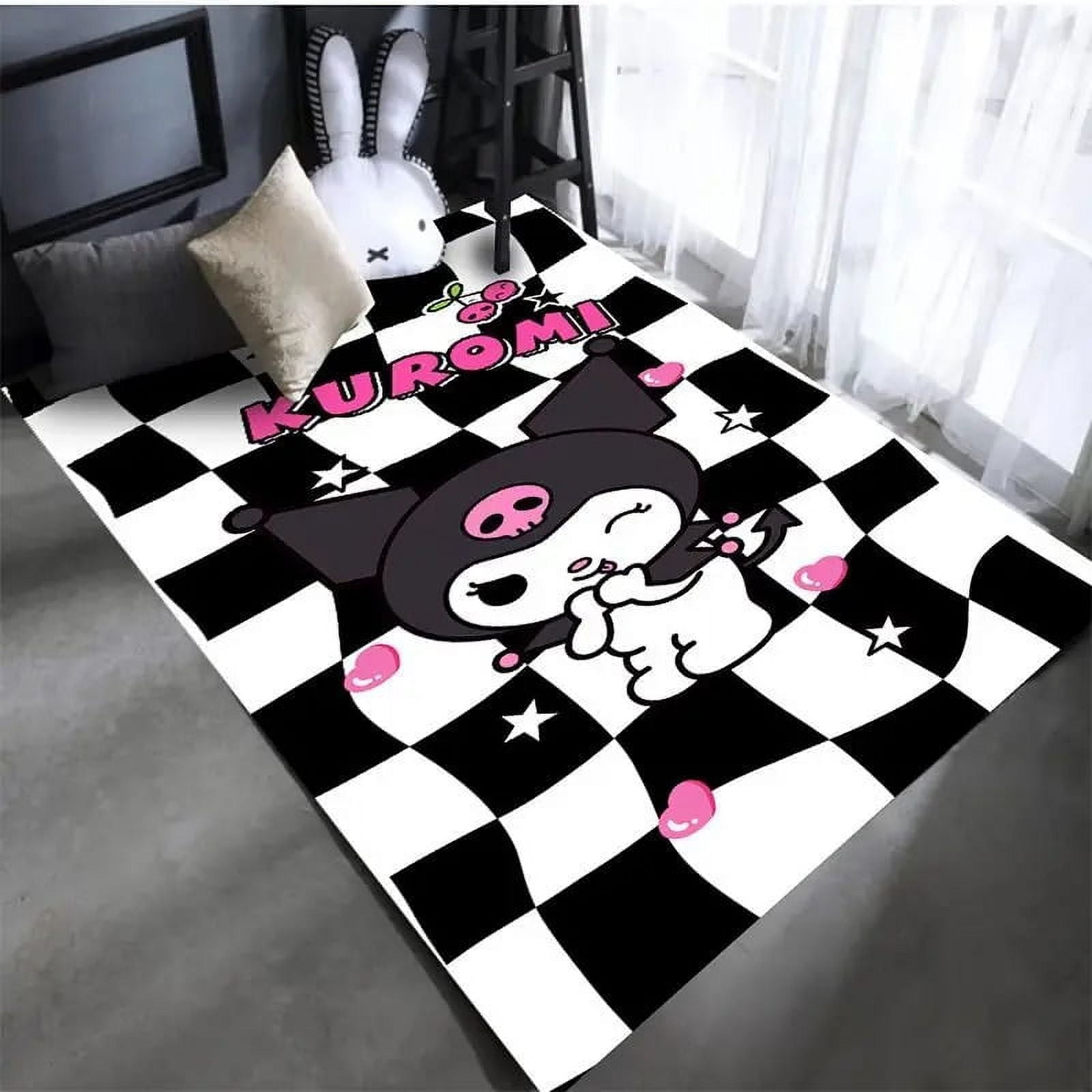 Sanrio Kuromi Peripheral Carpet Bedroom Living Room Full Bedside ...