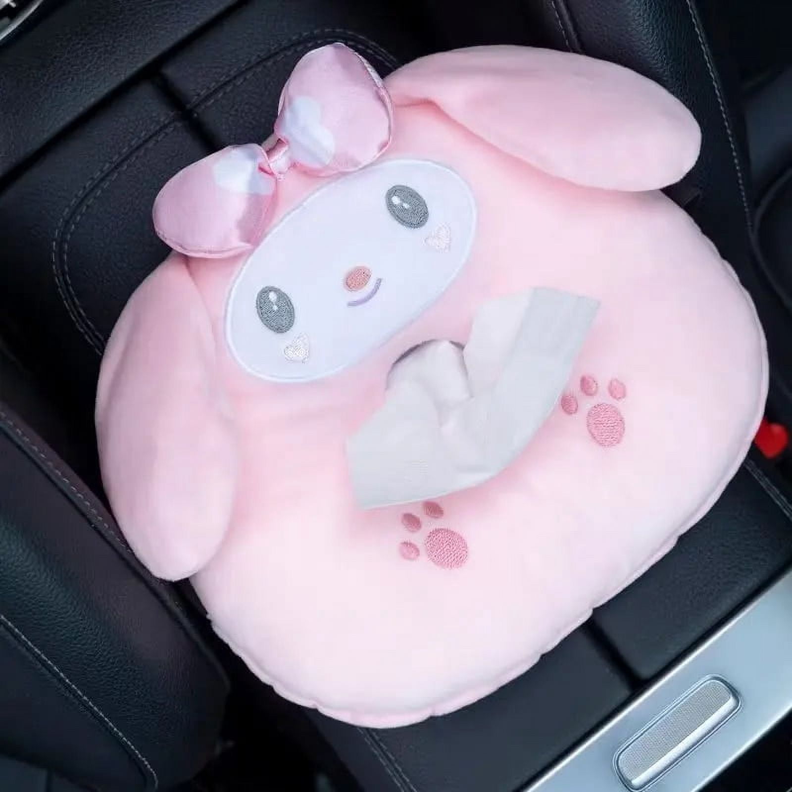Sanrio Kuromi Pochacco Hangyodon Plush Toy Doll Car Drawer Box Anime ...