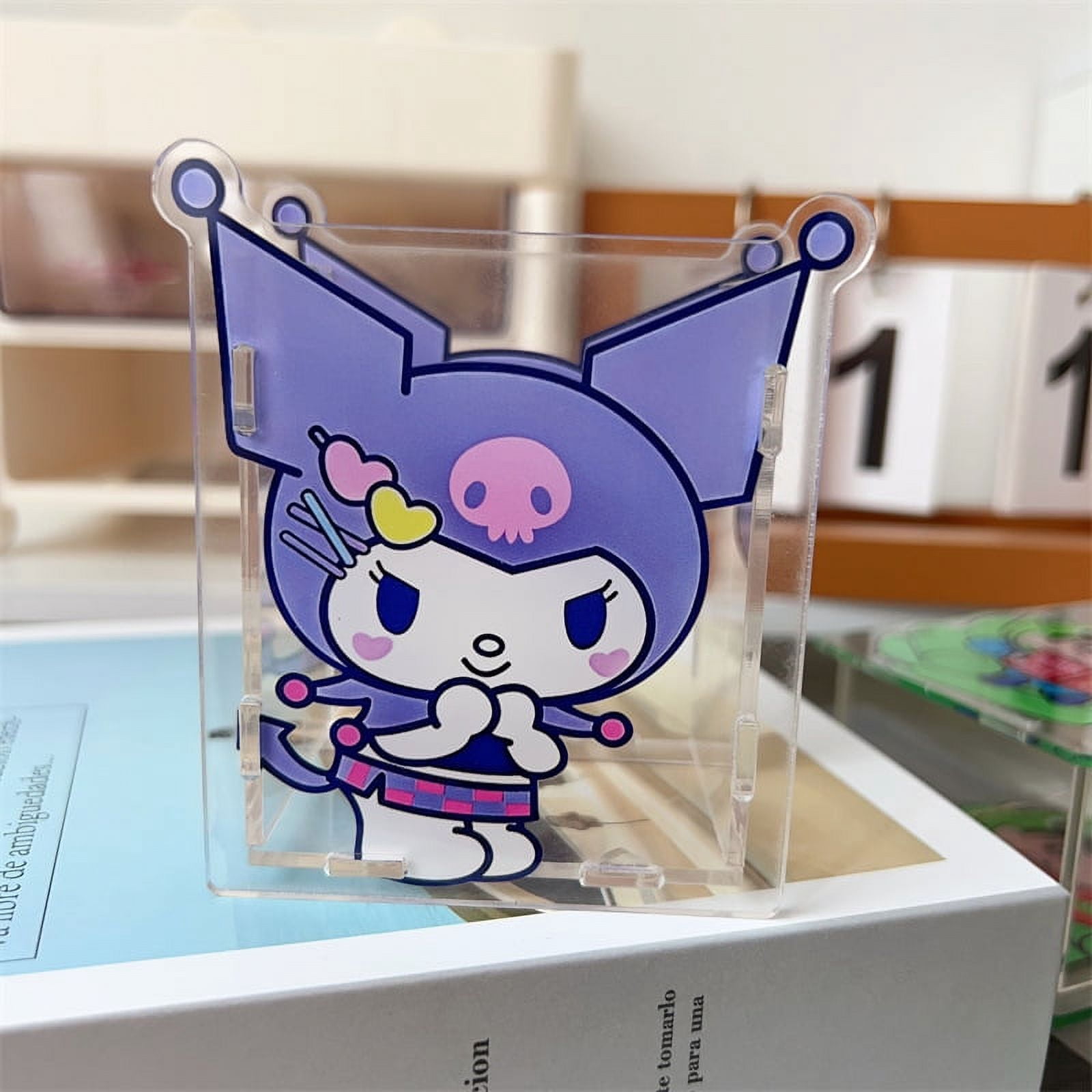 Sanrio Kuromi Rotating Pen Holder My Melody Cinnamoroll Anime Character ...
