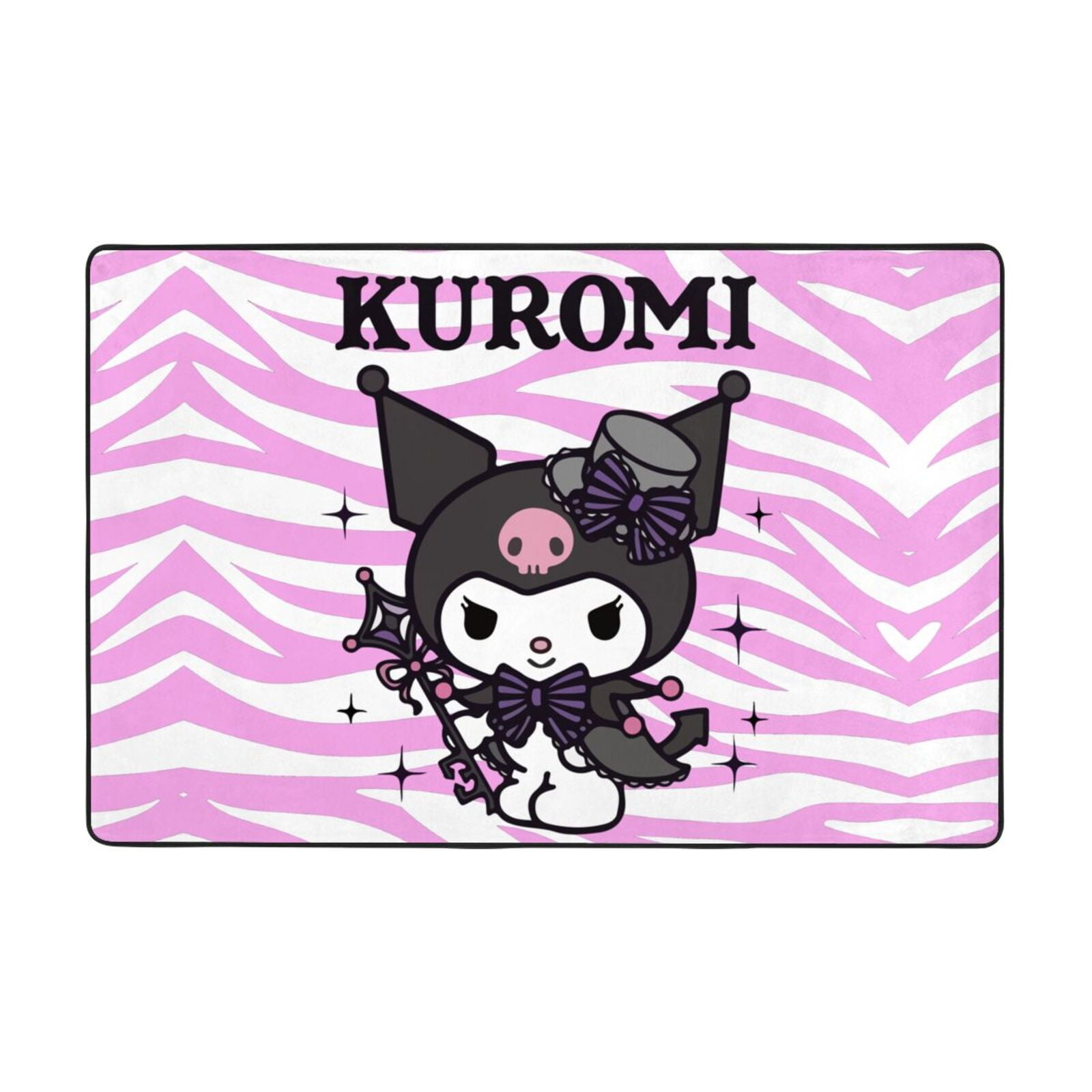 Sanrio Kuromi Rugs Washable Cover Floor Rug Carpets Bathroom ...